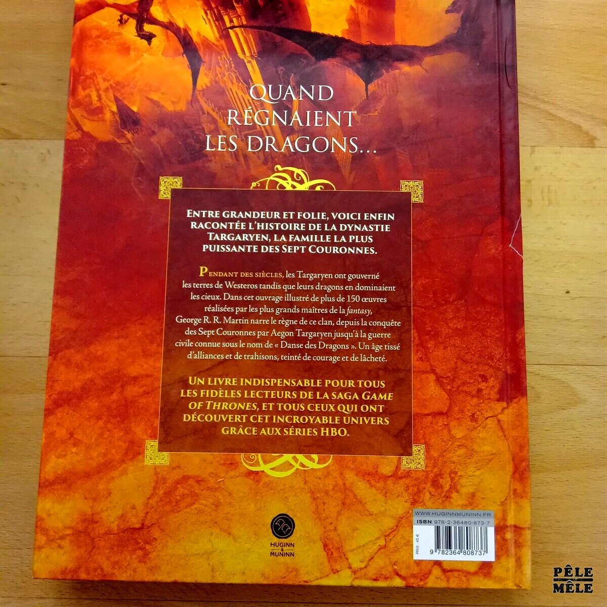 "L'ère du dragon, l'histoire des Targaryen" - George R. R. Martin - Pêle-Mêle Online