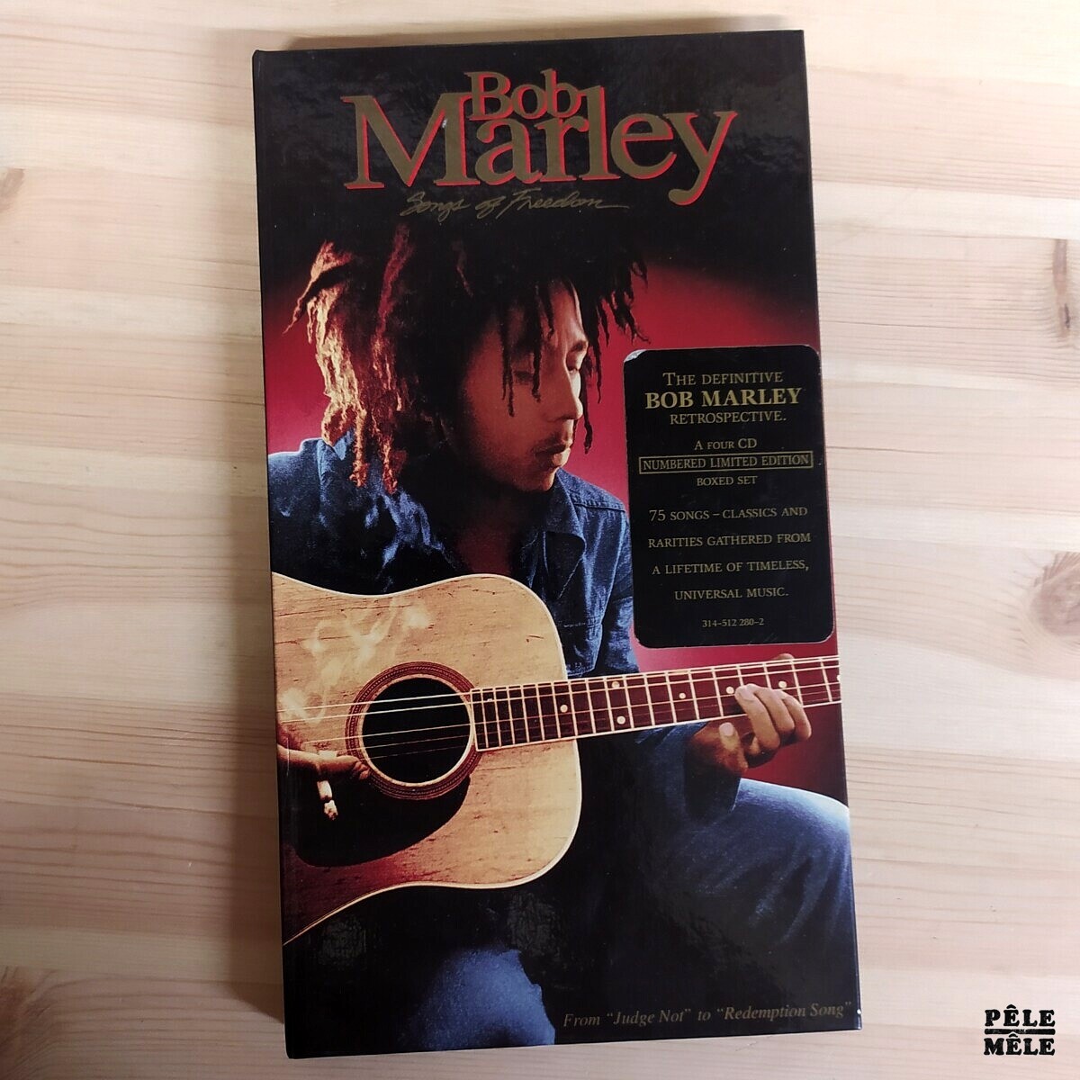 Bob Marley "Songs of Freedom" (ISLAND) / 4 cds - Pêle-Mêle Online