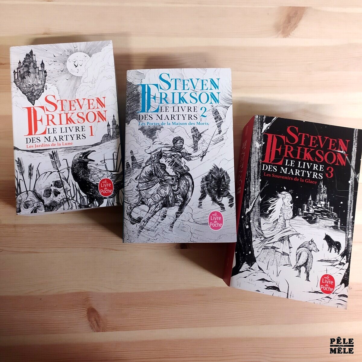 Pack Steven Erikson "Le Livre des Martyrs" (LE LIVRE DE POCHE) / 3 ...