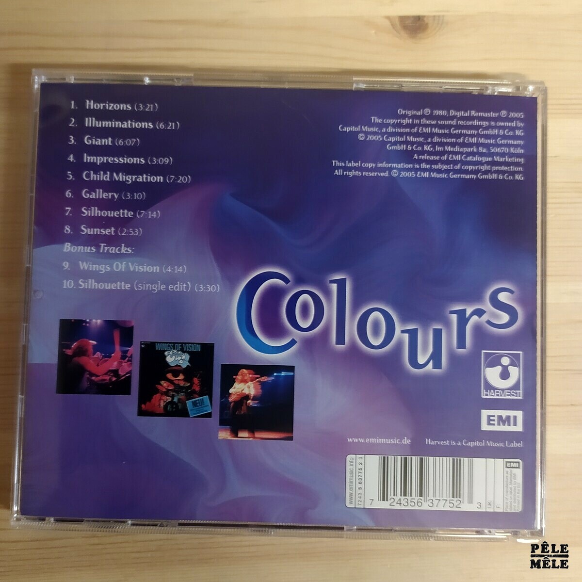 Eloy "Colours" (HARVEST, 1980) - Pêle-Mêle Online