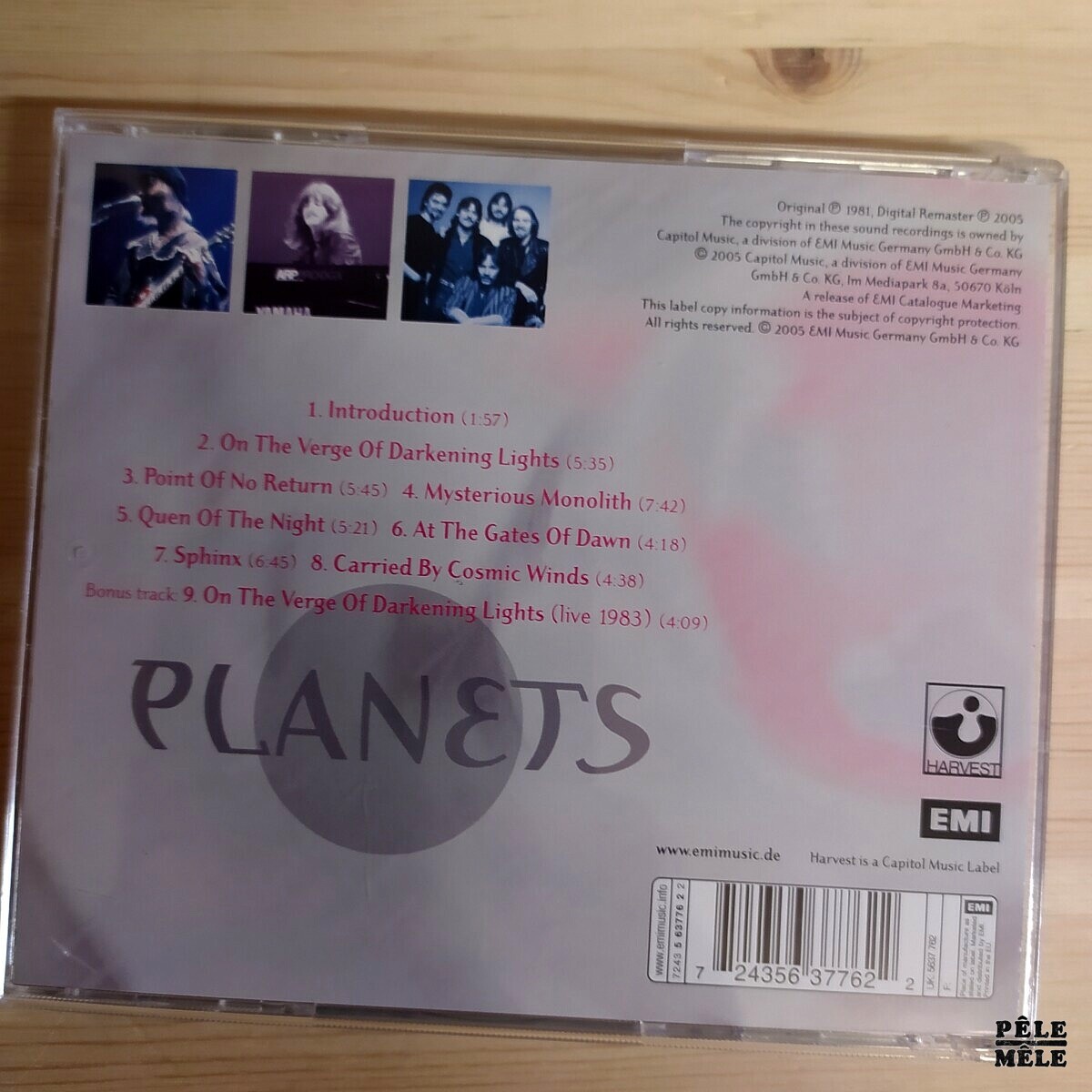 Eloy "Planets" (HARVEST, 1981) - Pêle-Mêle Online