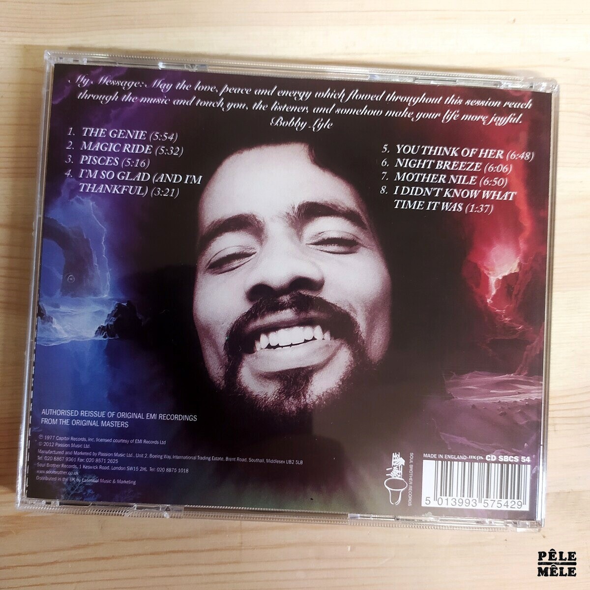 Bobby Lyle "The Genie" (CAPITOL, 1977) - Pêle-Mêle Online