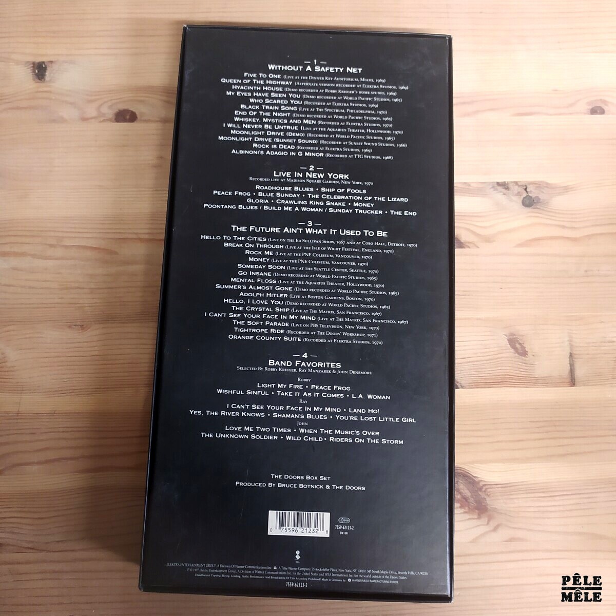 The Doors "Box Set" (ELEKTRA, 1997) / 4 cds - Pêle-Mêle Online