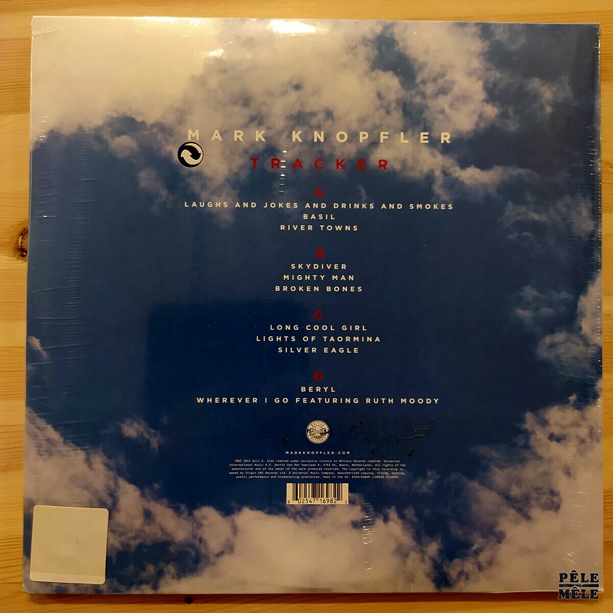 Mark Knopfler "Tracker" (BRITISH GROVE, 2015) / 2 lps - Pêle-Mêle Online