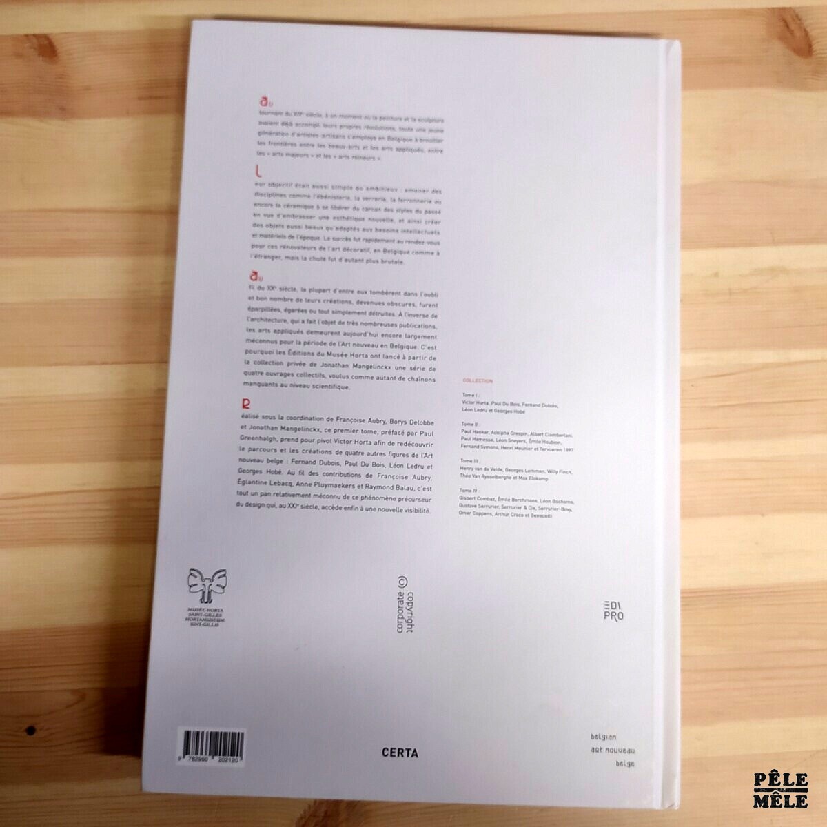 Françoise Aubry / Borys Delobbe / Jonathan Mangelinckx "Art Nouveau ...