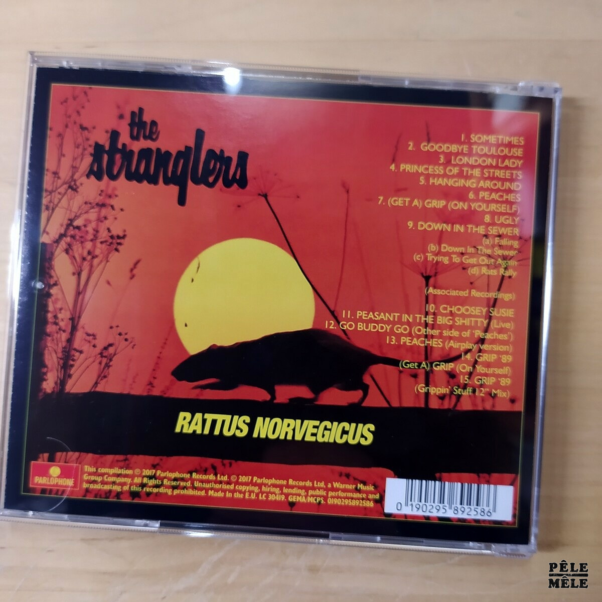 The Stranglers "IV (Rattus Norvegicus)" (UNITED ARTISTS, 1977) - Pêle ...