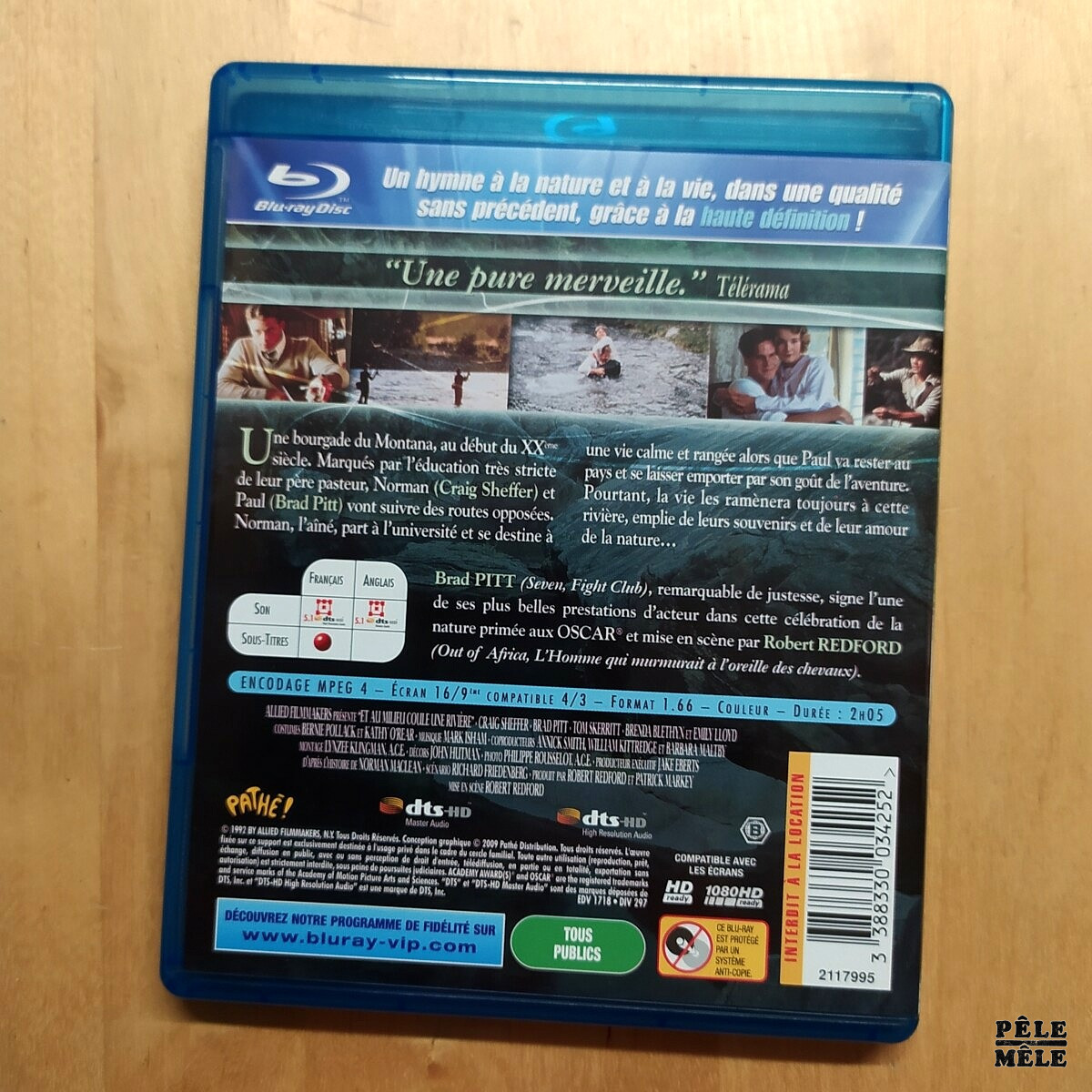 Blu-ray "Et au milieu coule une rivière" de Robert Redford (1992 ...