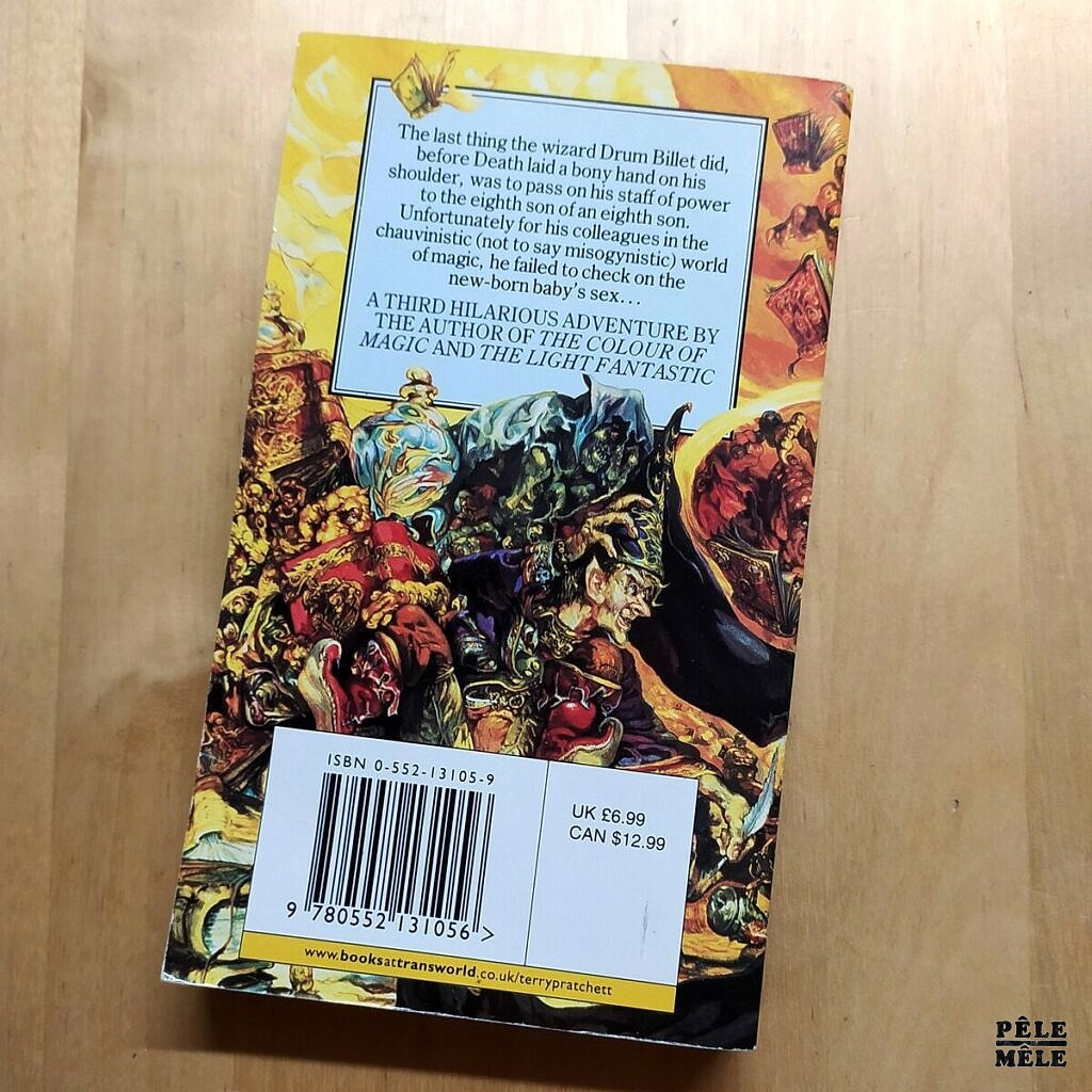 Discworld series "Equal Rites" - Terry Pratchett (Corgi) - Pêle-Mêle Online