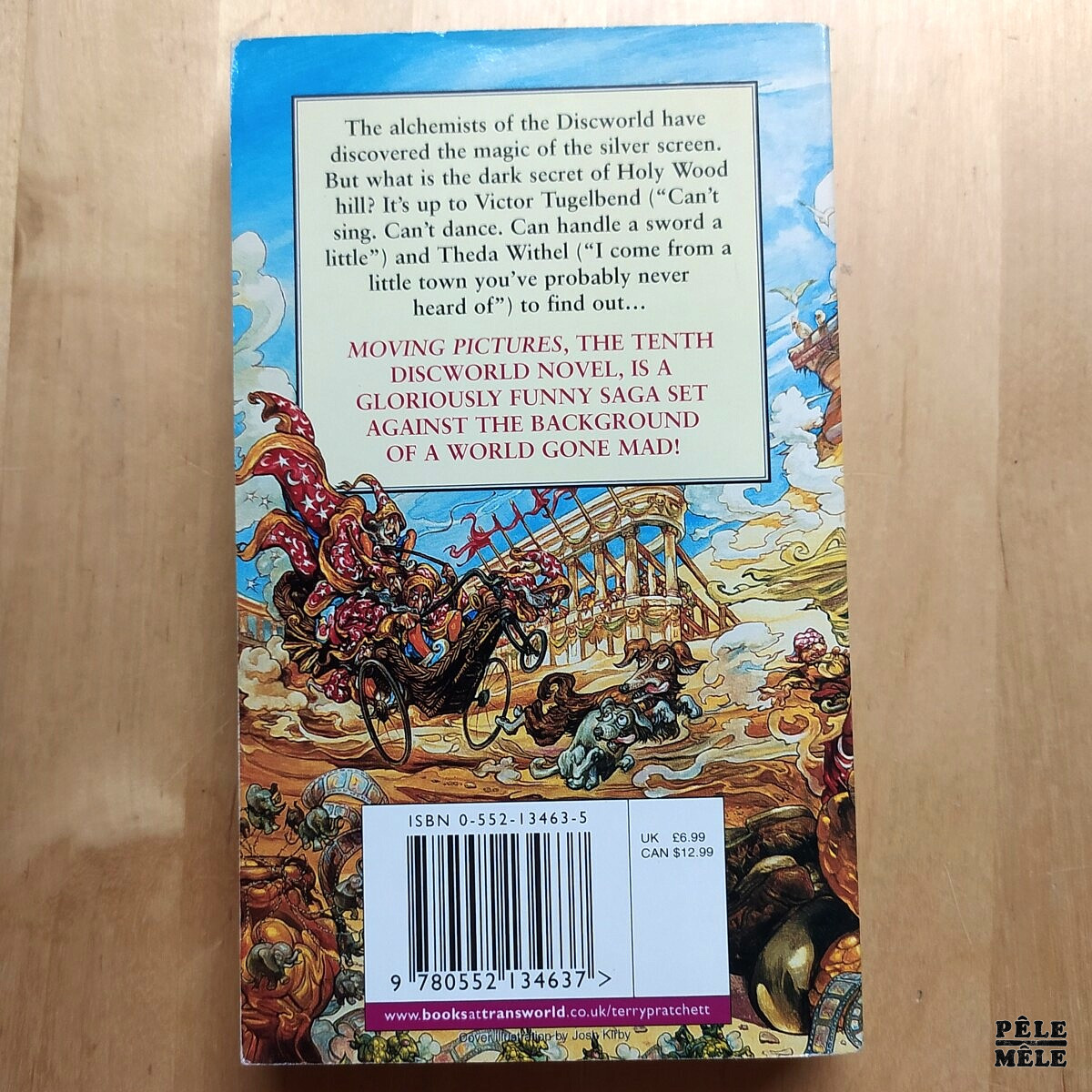 Discworld series "Moving Pictures" - Terry Pratchett (Corgi) - Pêle ...