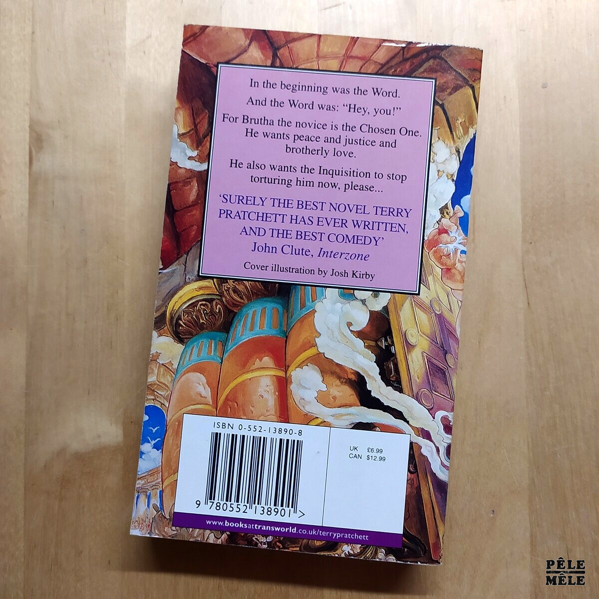 Discworld series "Small Gods" - Terry Pratchett (Corgi) - Pêle-Mêle Online