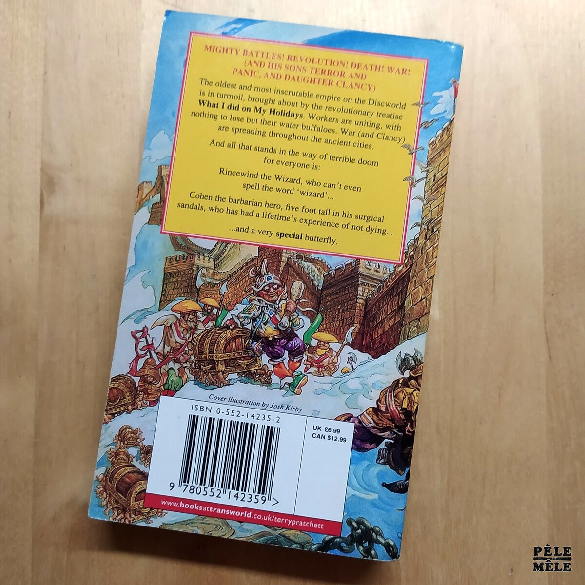 Discworld series "Interesting Times" - Terry Pratchett (Corgi) - Pêle ...