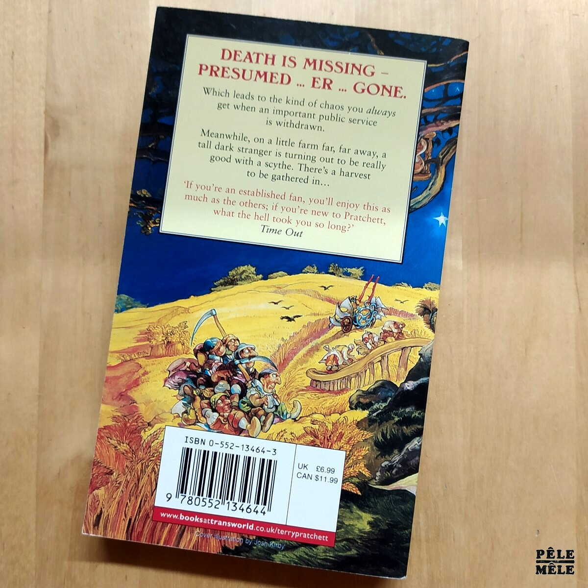 Discworld series "Reaper Man" - Terry Pratchett (Corgi) - Pêle-Mêle Online