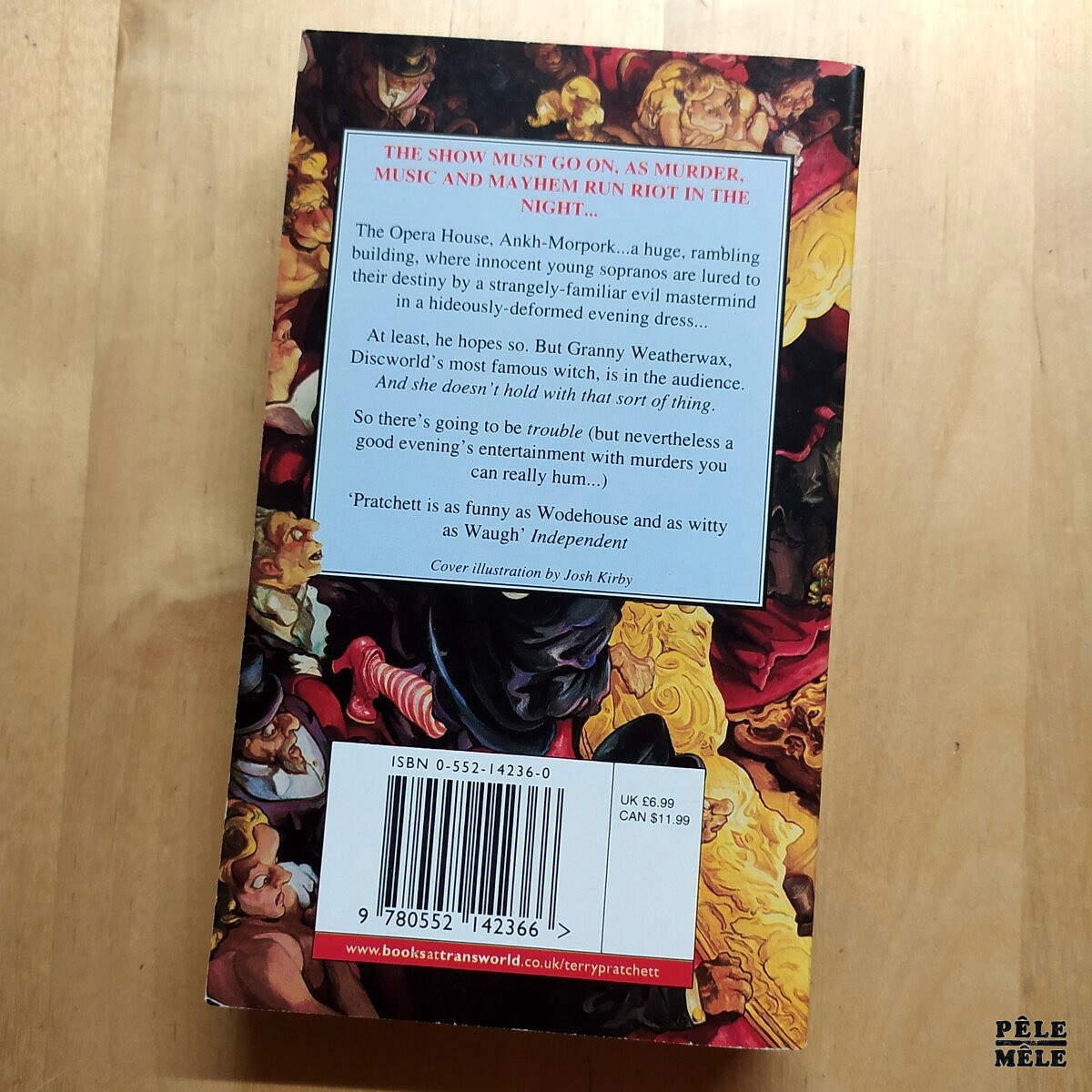 Discworld series "Maskerade" - Terry Pratchett (Corgi) - Pêle-Mêle Online