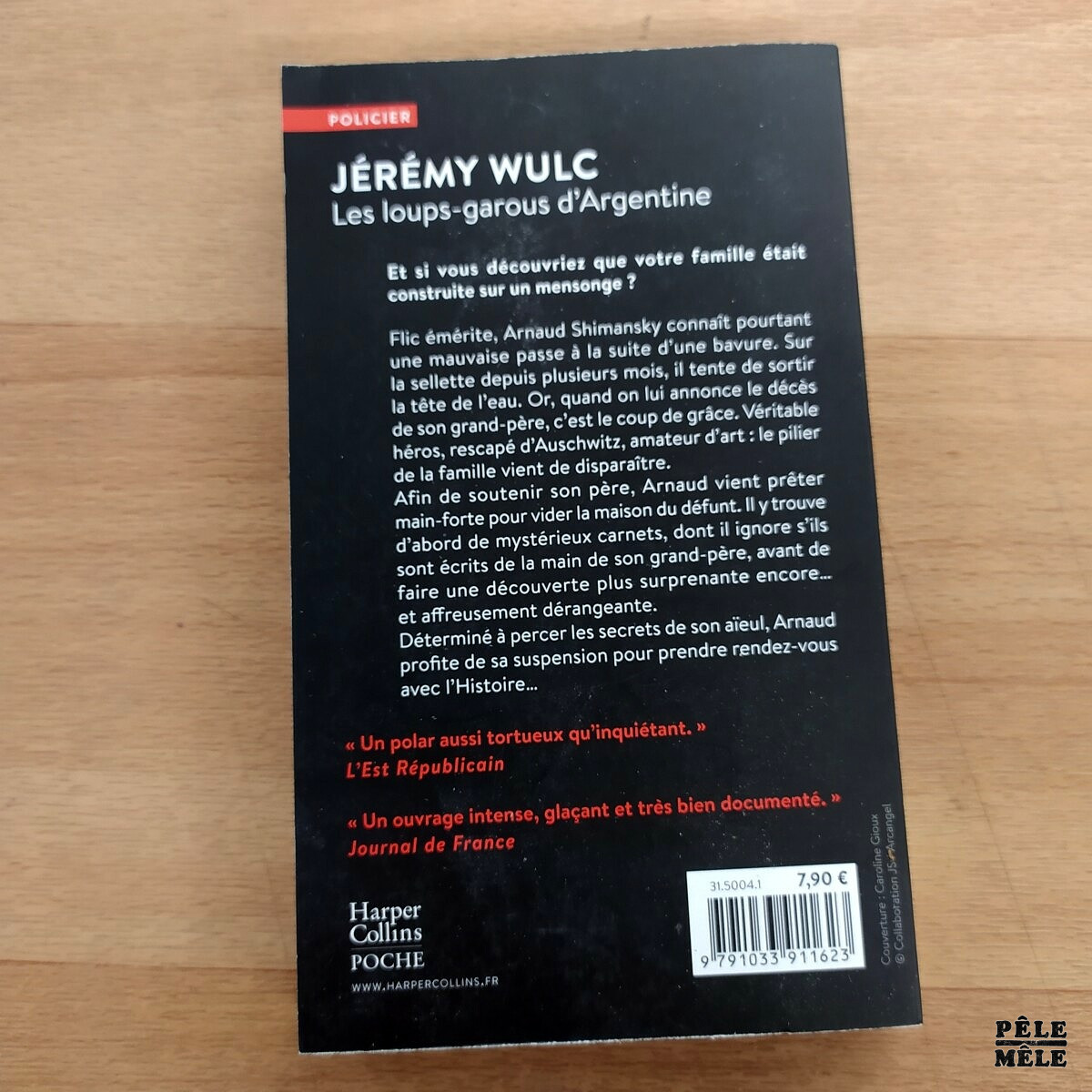 Jérémy Wulc "Les Loups-Garous d'Argentine " (HARPER COLLINS) - Pêle ...