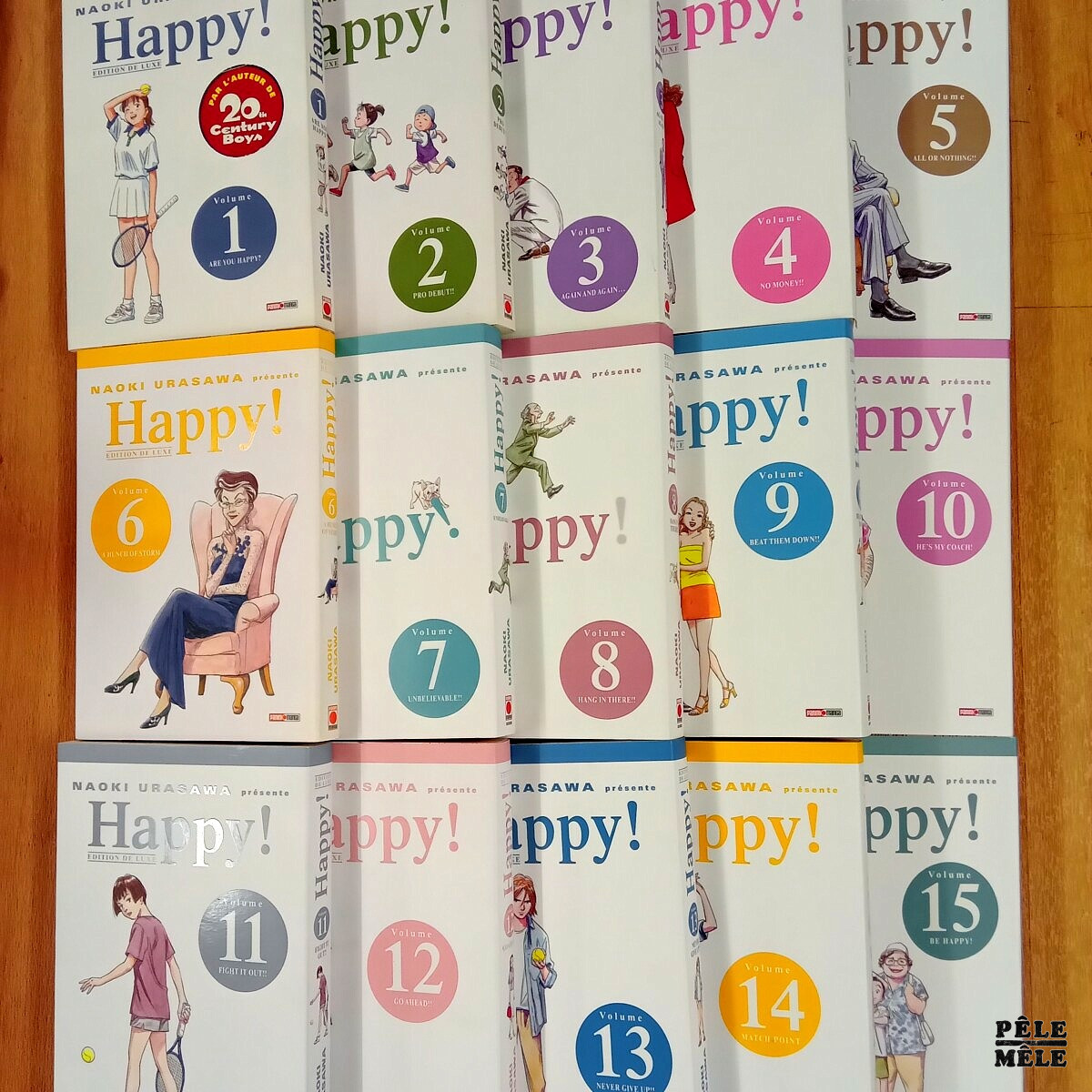 Intégrale "Happy !" édition de luxe - Naoki Urasawa (Panini Manga ...