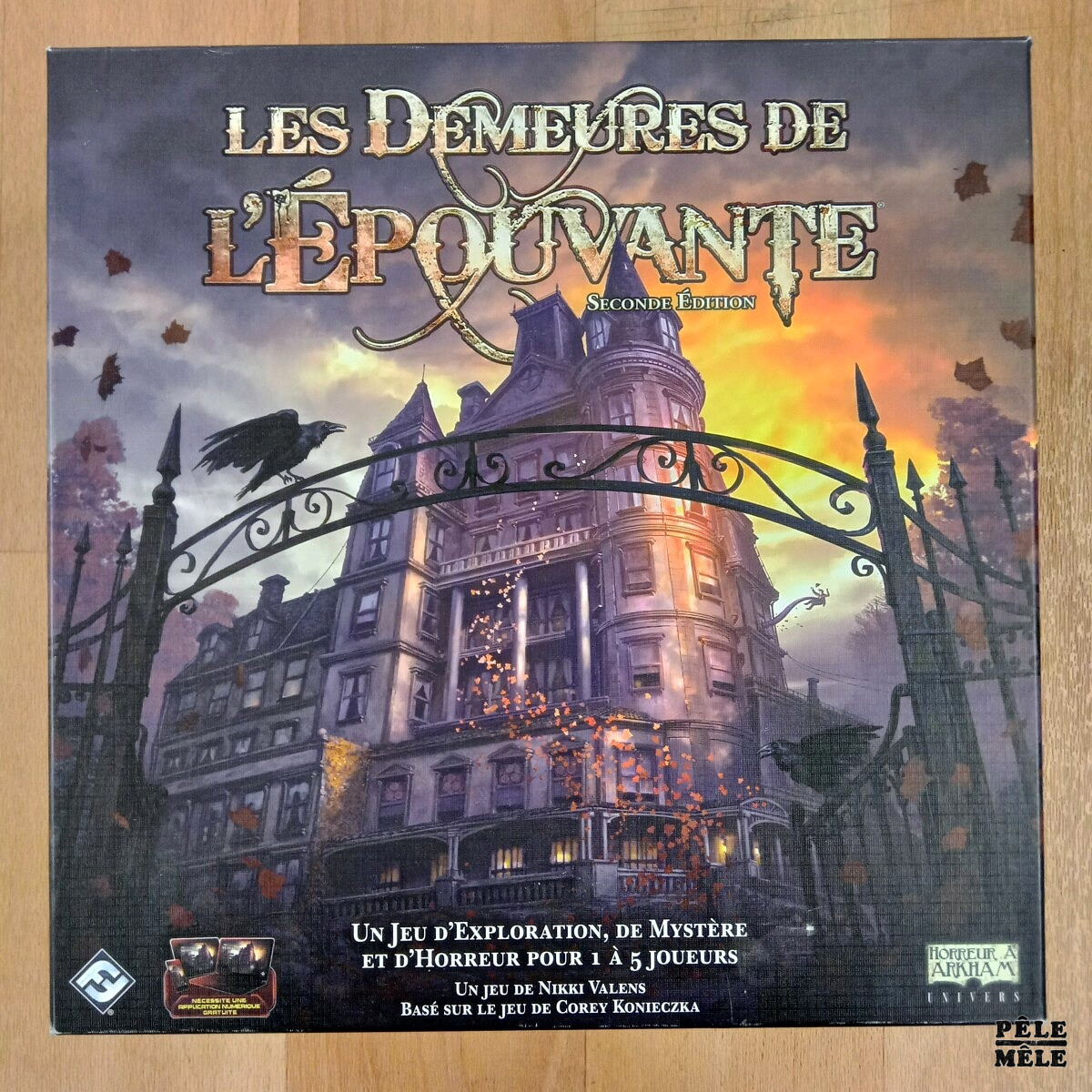 "Les Demeures de l'Épouvante" seconde édition - Nikki Valens (Horreur à Arkham Univers) - Pêle ...