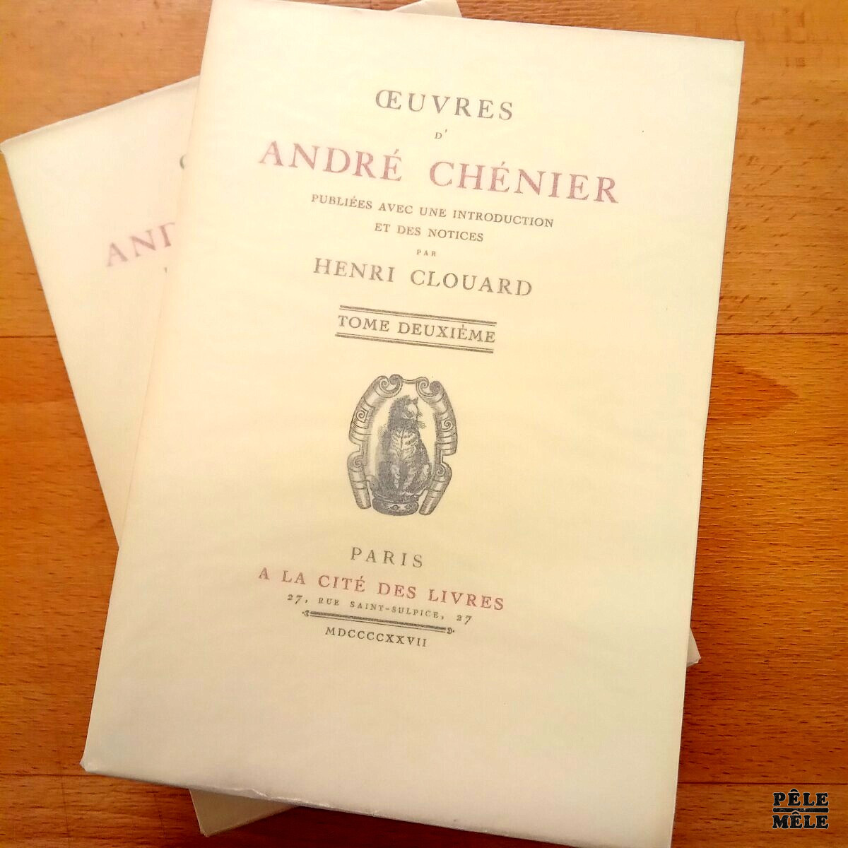 Œuvres de André Chénier - Avec introduction et notices par Henri ...