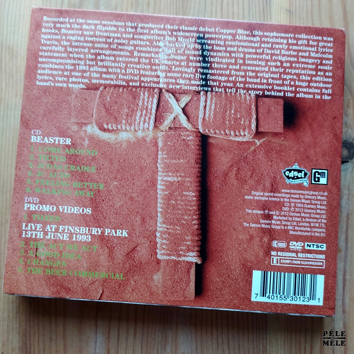 Sugar "Beaster" (CREATION, 1993) / cd + dvd - Pêle-Mêle Online