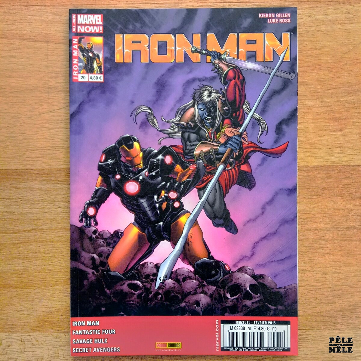 "Iron Man" n°17 à 20 - Kieron Gillen & Joe Bennett (Panini Comics ...