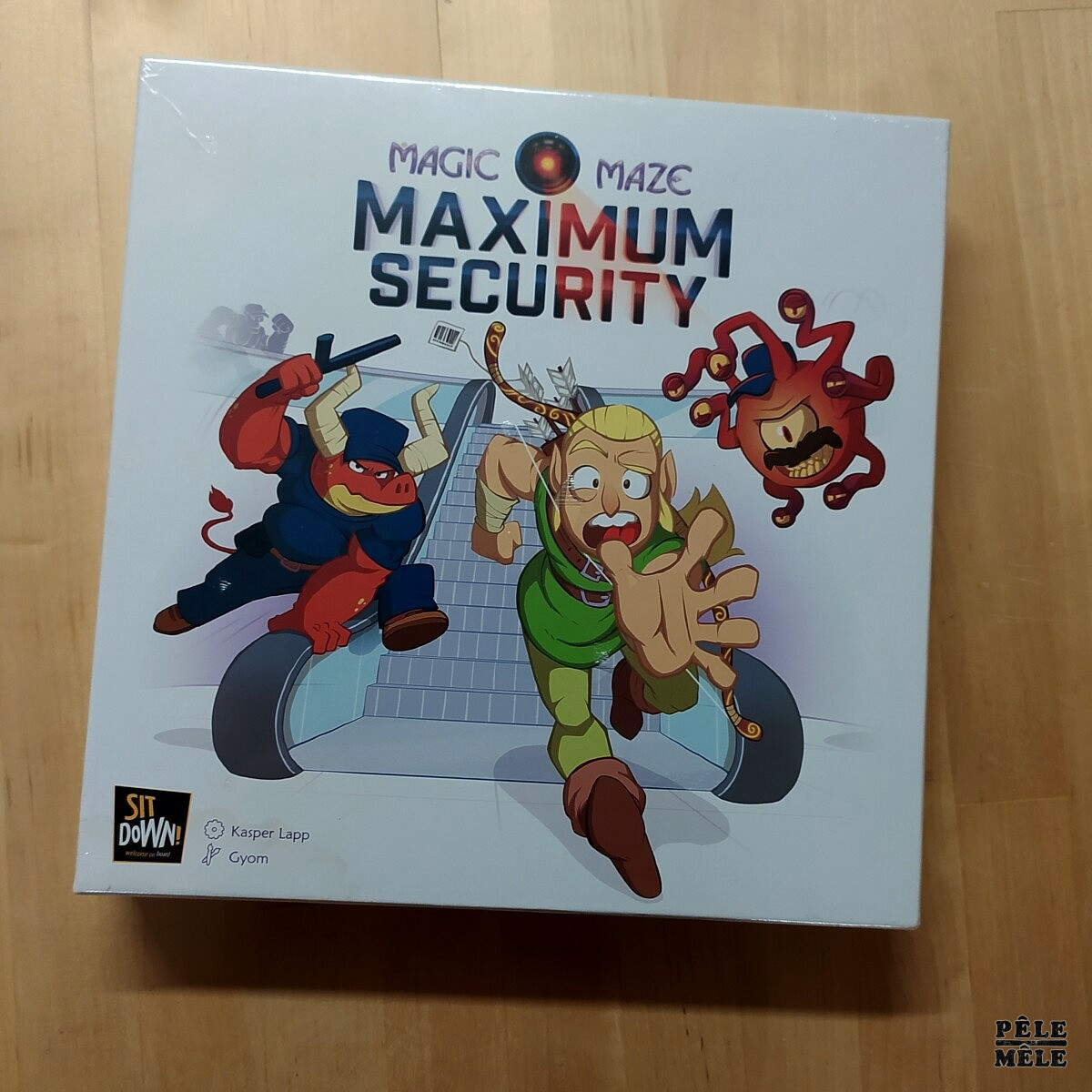 Kasper Lapp / Gyom "Magic Maze : Maximum Security" (SIT DOWN) - Pêle ...