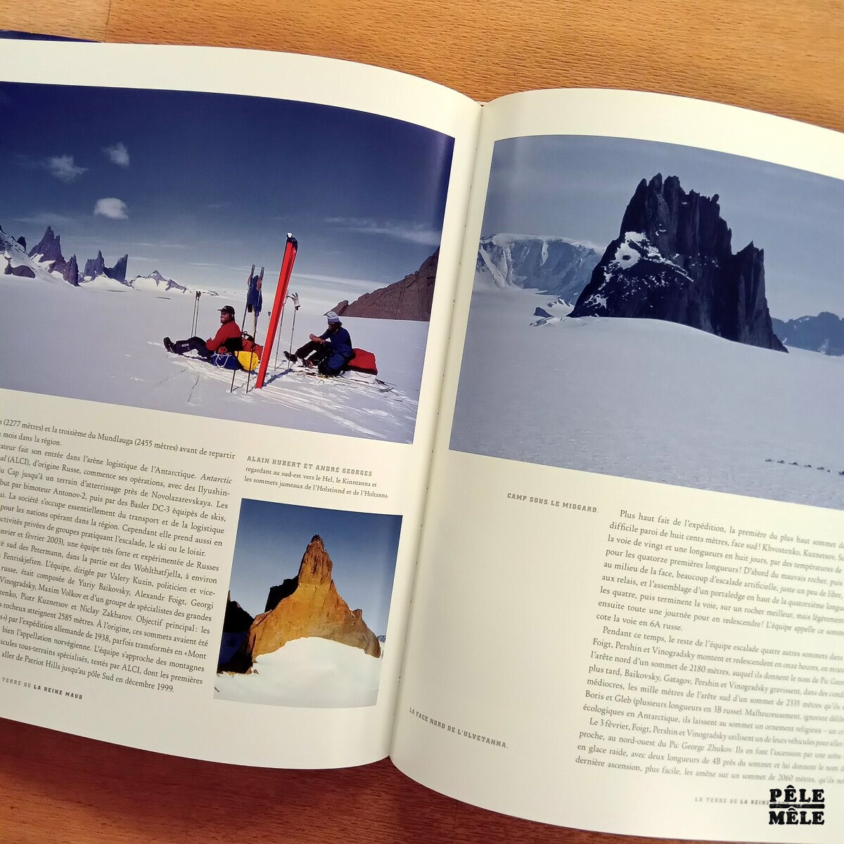 "Les Montagnes de l'Antarctique : escalades dans les Glaces du Sud ...