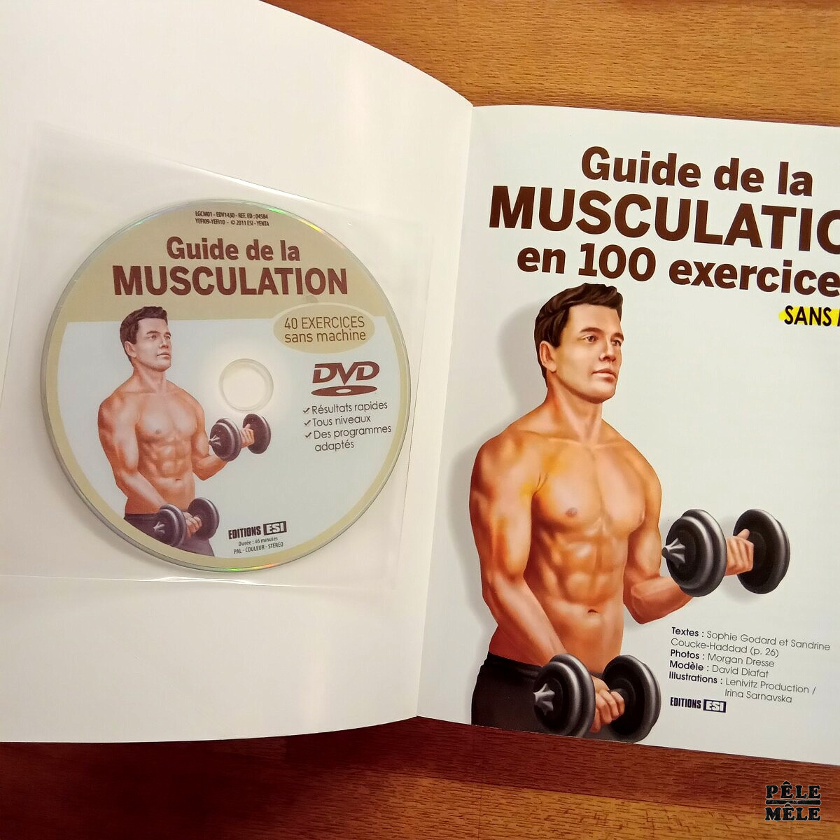 Livre + DVD "Guide de la musculation en 100 exercices" (Éditions ESI ...