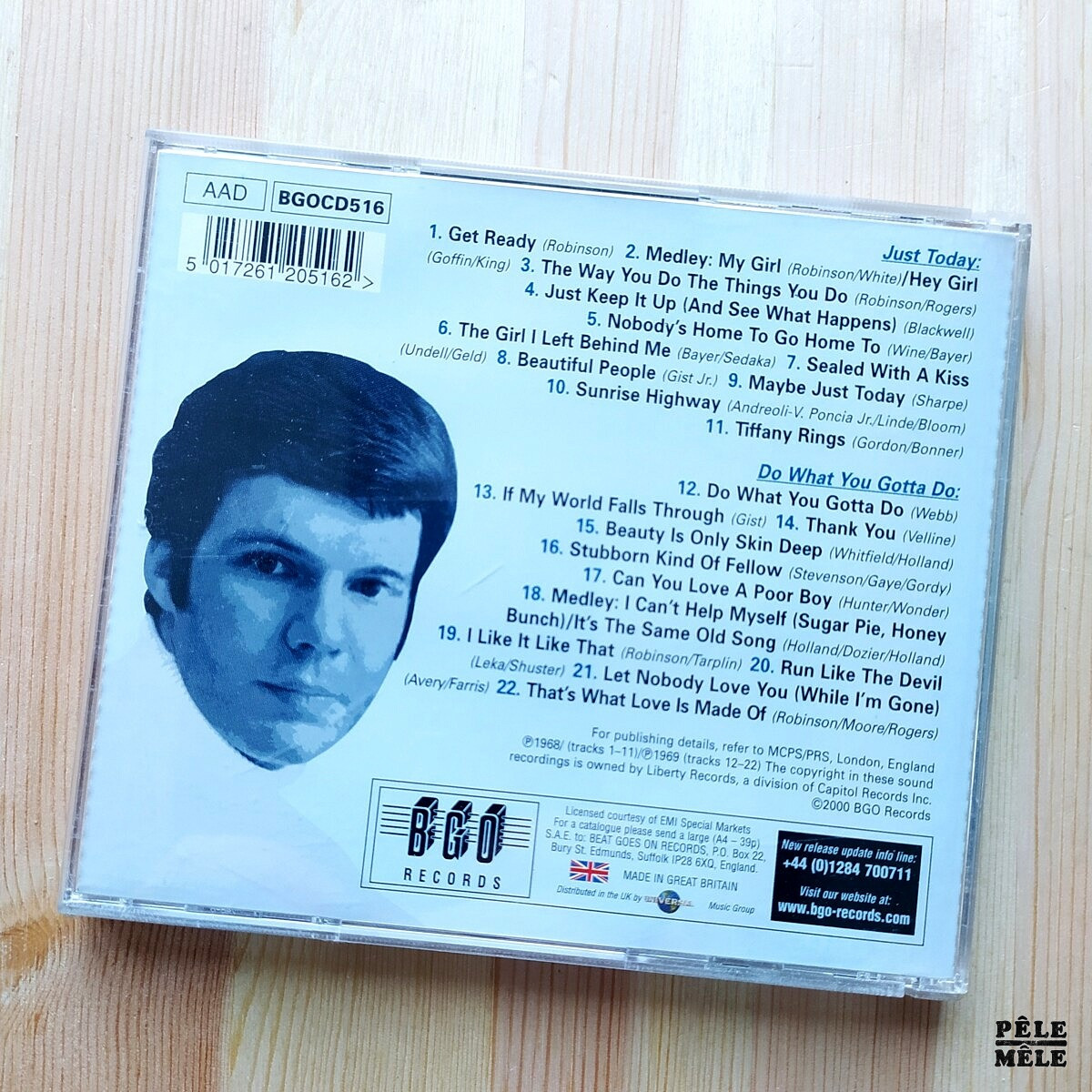 Bobby Vee "Just Today / Do What You Gotta Do" (LIBERTY, 1968) - Pêle ...