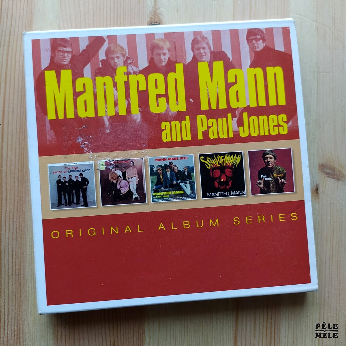 Manfred Mann and Paul Jones “Original Album Series” (PARLOPHONE) / 5 cds - Pêle-Mêle Online
