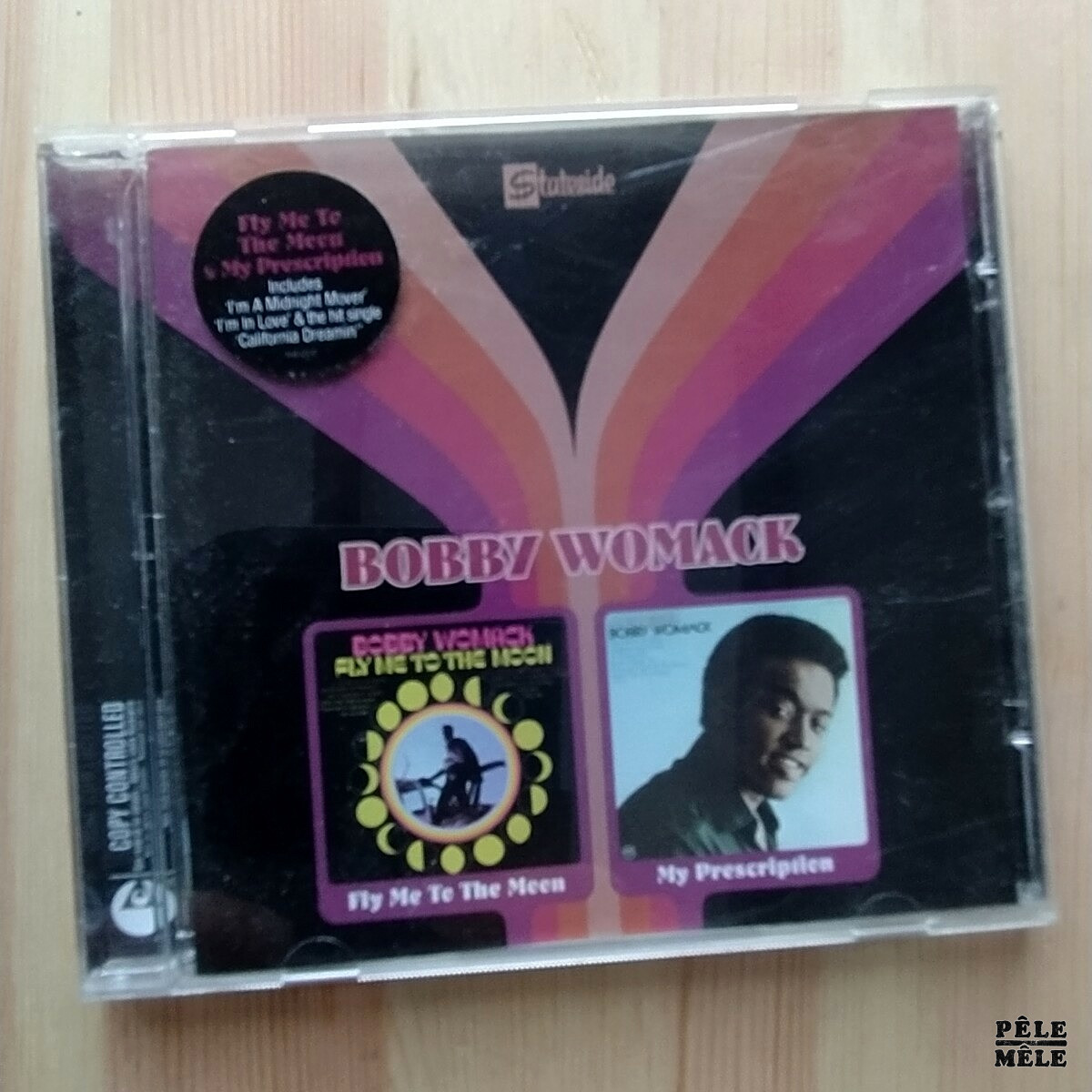 Bobby Womack "Fly Me to the Moon / My Prescription" (MINIT, 1968/1970 ...