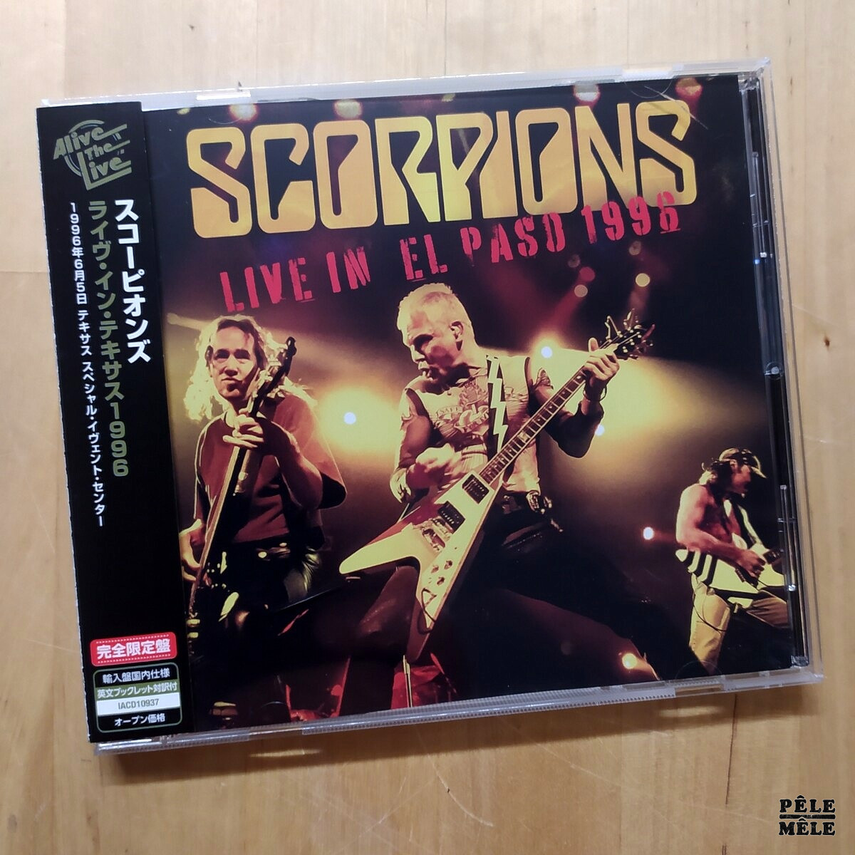 Alive The Live Serie : Scorpions "Live in El Paso 1996" (KING, 2022 ...