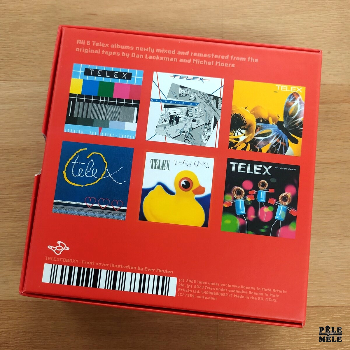 Box "Telex" (MUTE, 2023) / 6 cds - Pêle-Mêle Online