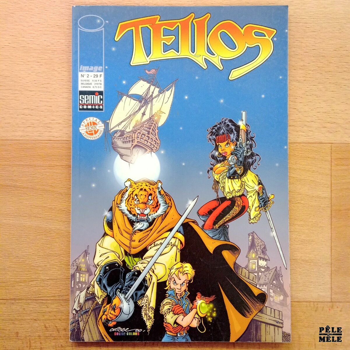 "Tellos" n°1 à 5 (Semic) - Pêle-Mêle Online