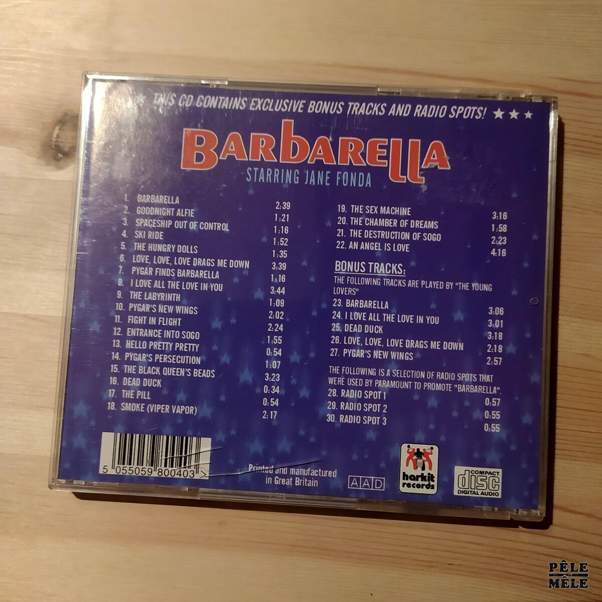 "Barbarella (Original Soundtrack Recording)" (STATESIDE, 1968) - Pêle ...