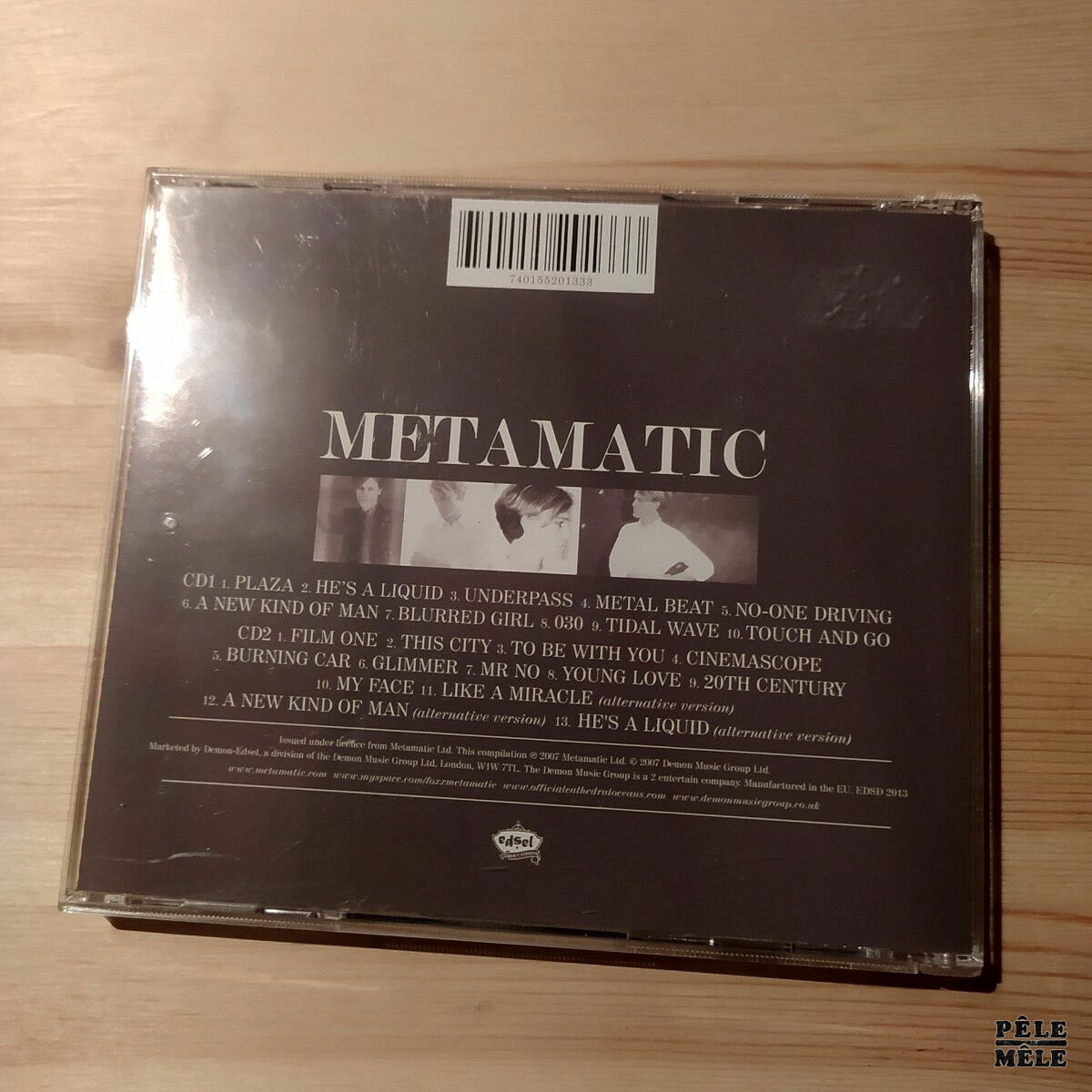 John Foxx "Metamatic" (VIRGIN, 1980) / 2 cds - Pêle-Mêle Online