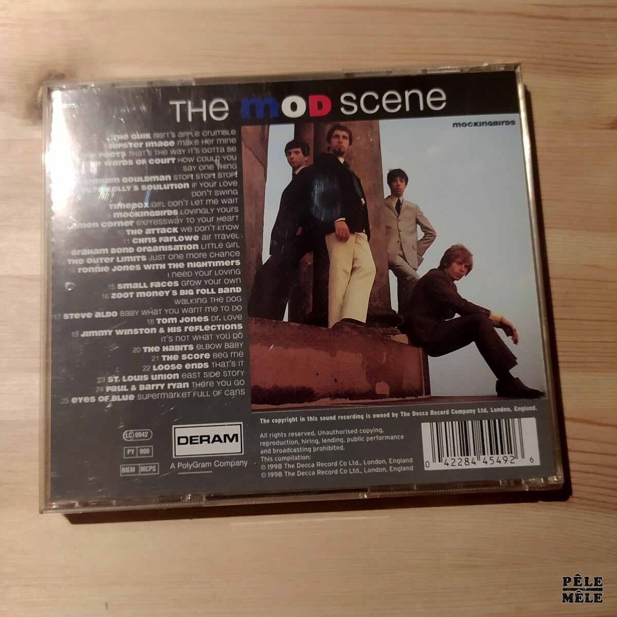 Compilation "Decca Originals : The Mod Scene" (DERAM, 1998) - Pêle-Mêle ...