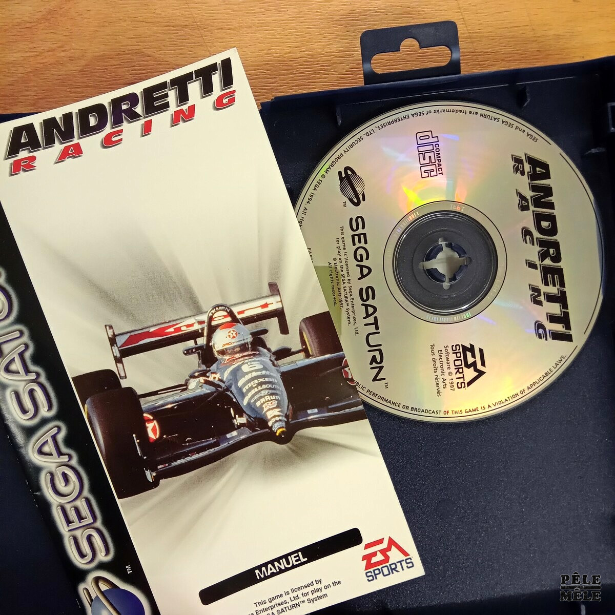 "Andretti Racing" Sega Saturn - Pêle-Mêle Online