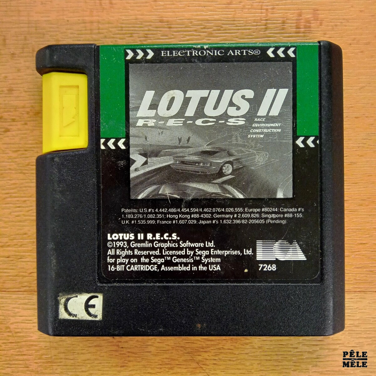 "Lotus II R.E.C.S." Sega Mega Drive - Pêle-Mêle Online