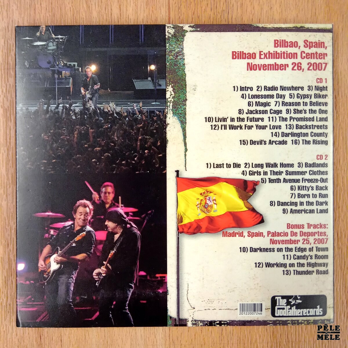 Bruce Springsteen and The E Street Band "The Big Fiesta - Live in Bilbao, Spain, Bilbao ...