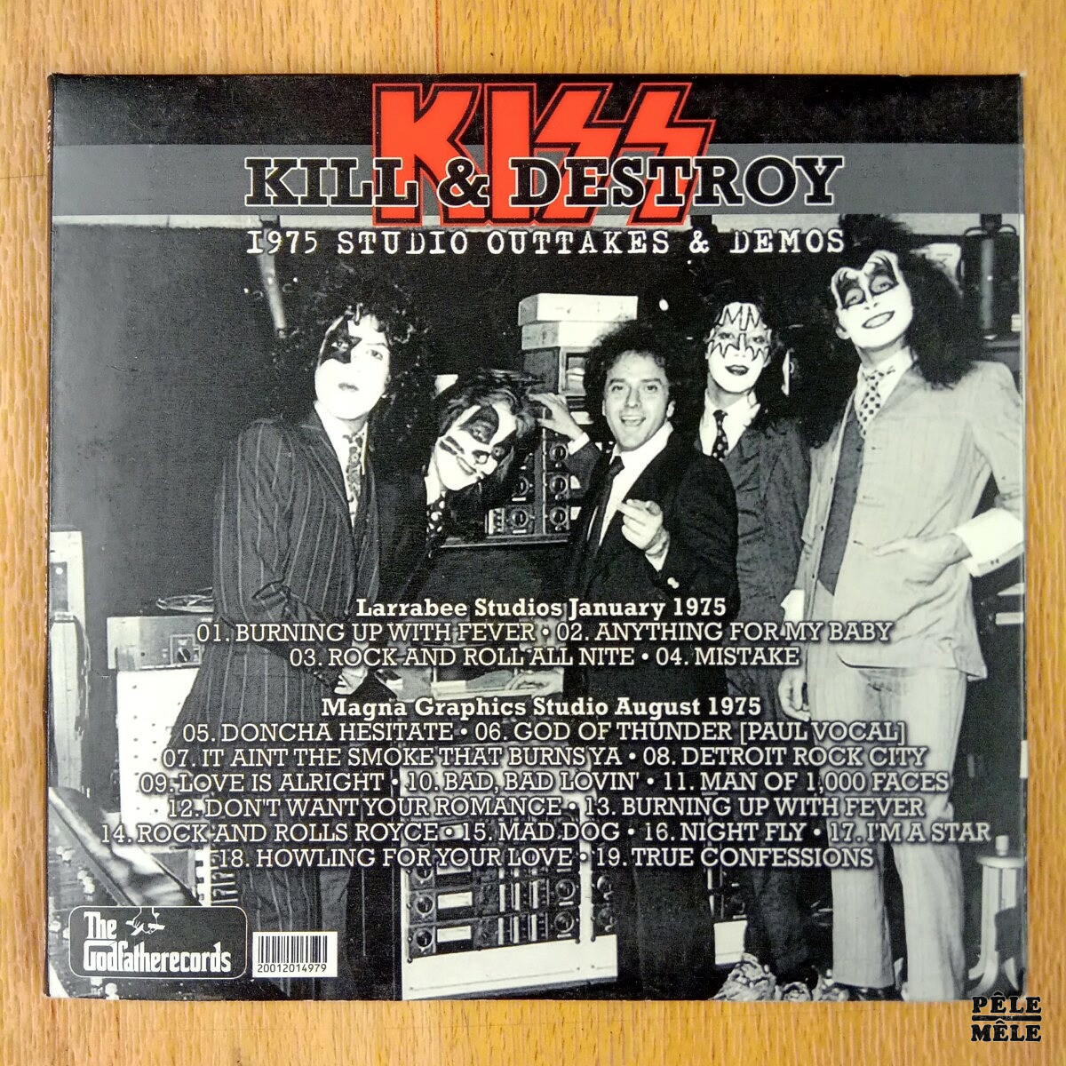 Kiss "Kill & Destroy - 1975 Studio Outtakes & Demos" - Pêle-Mêle Online