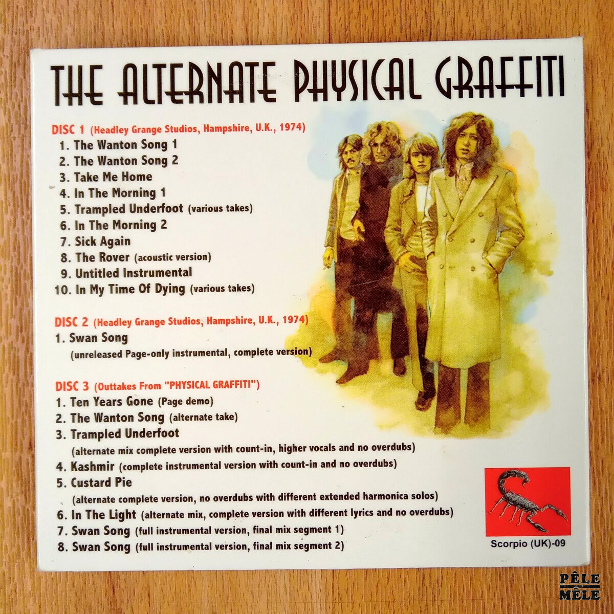 Led Zeppelin "Brutal Artistery - Headley Grange Studios, Hampshire, UK ...