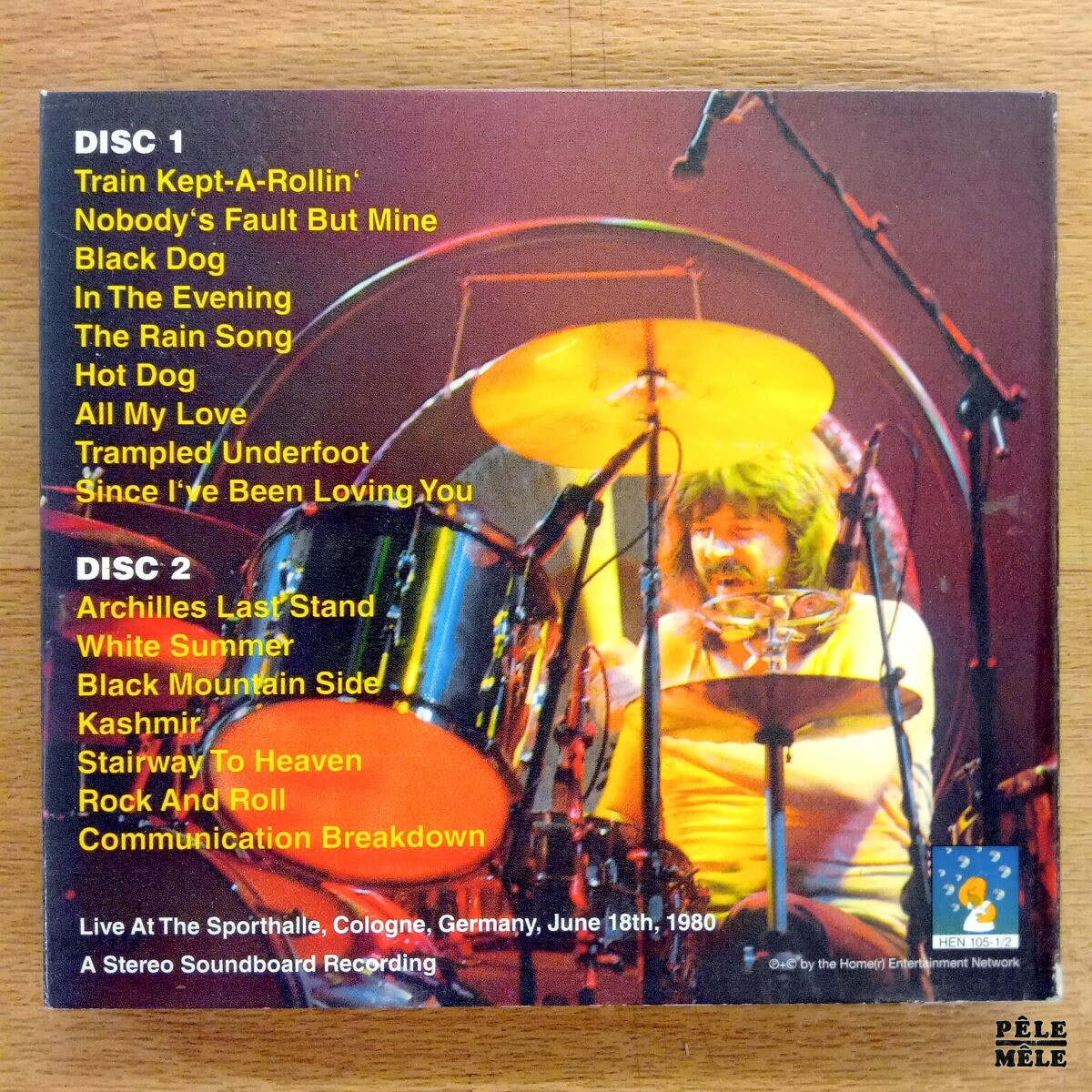 Led Zeppelin "A Close Shave - Live at The Sporthalle, Cologne, Germany ...