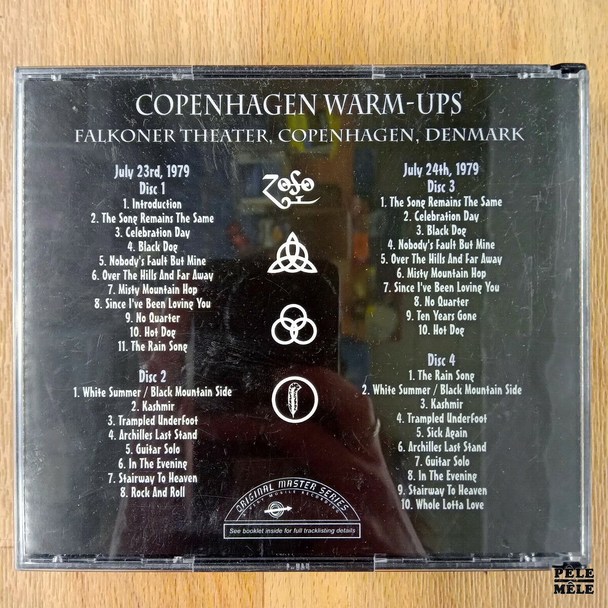 Led Zeppelin "Copenhagen Warm Ups - Falkoner Theater, Copenhagen ...