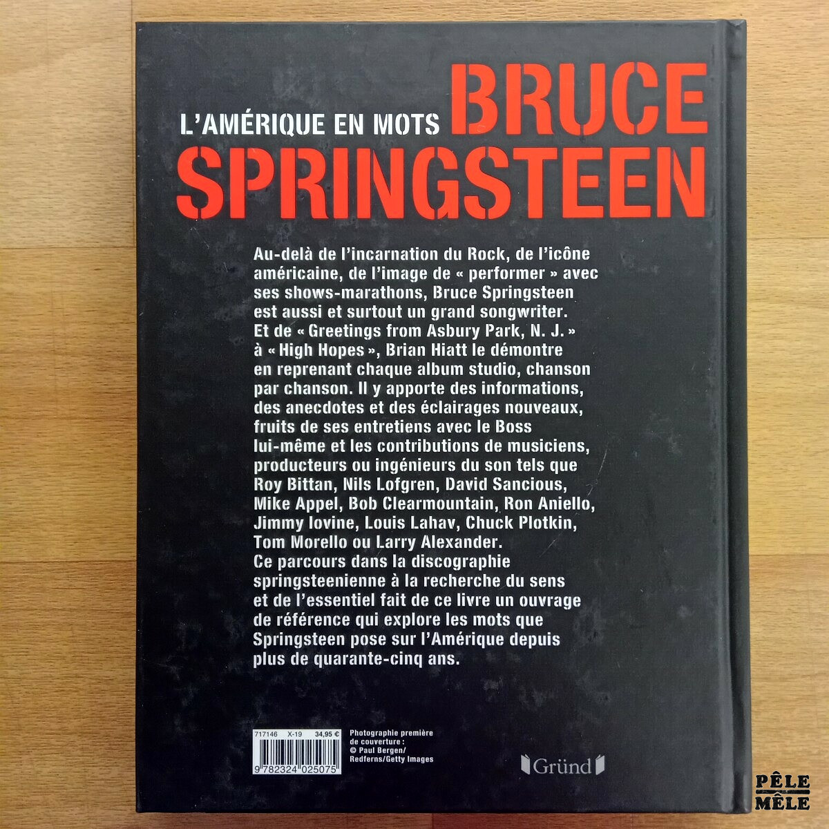 "Bruce Springsteen : l'Amérique en mots" - Antoine De Caunes & Brian ...