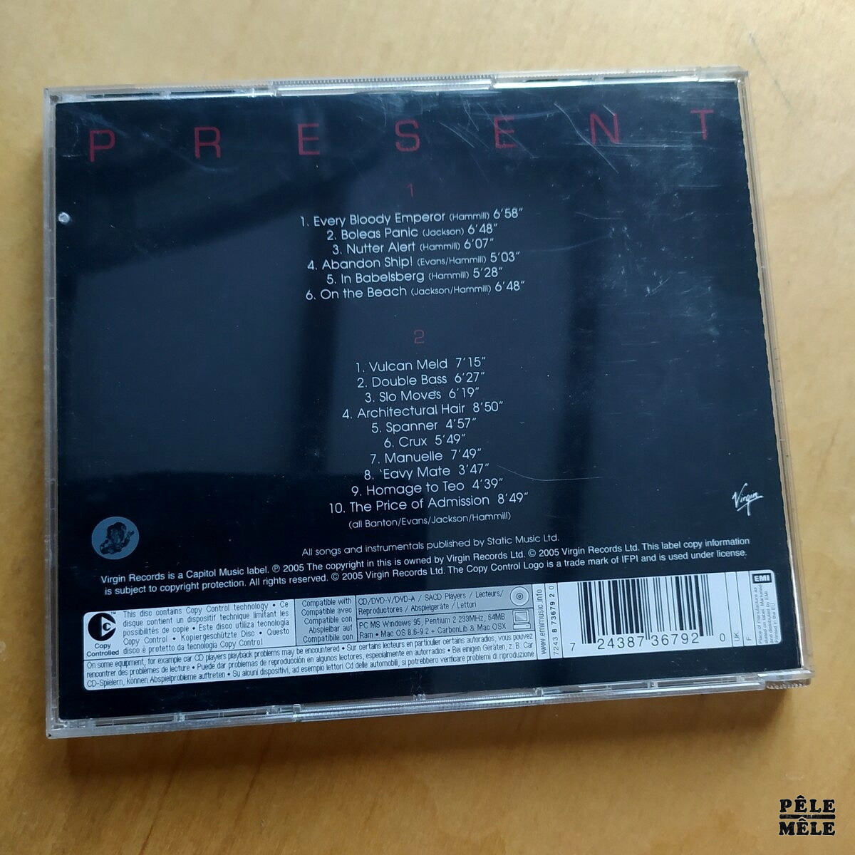 Van Der Graaf Generator "Present" (VIRGIN, 2005) / 2 cds - Pêle-Mêle Online