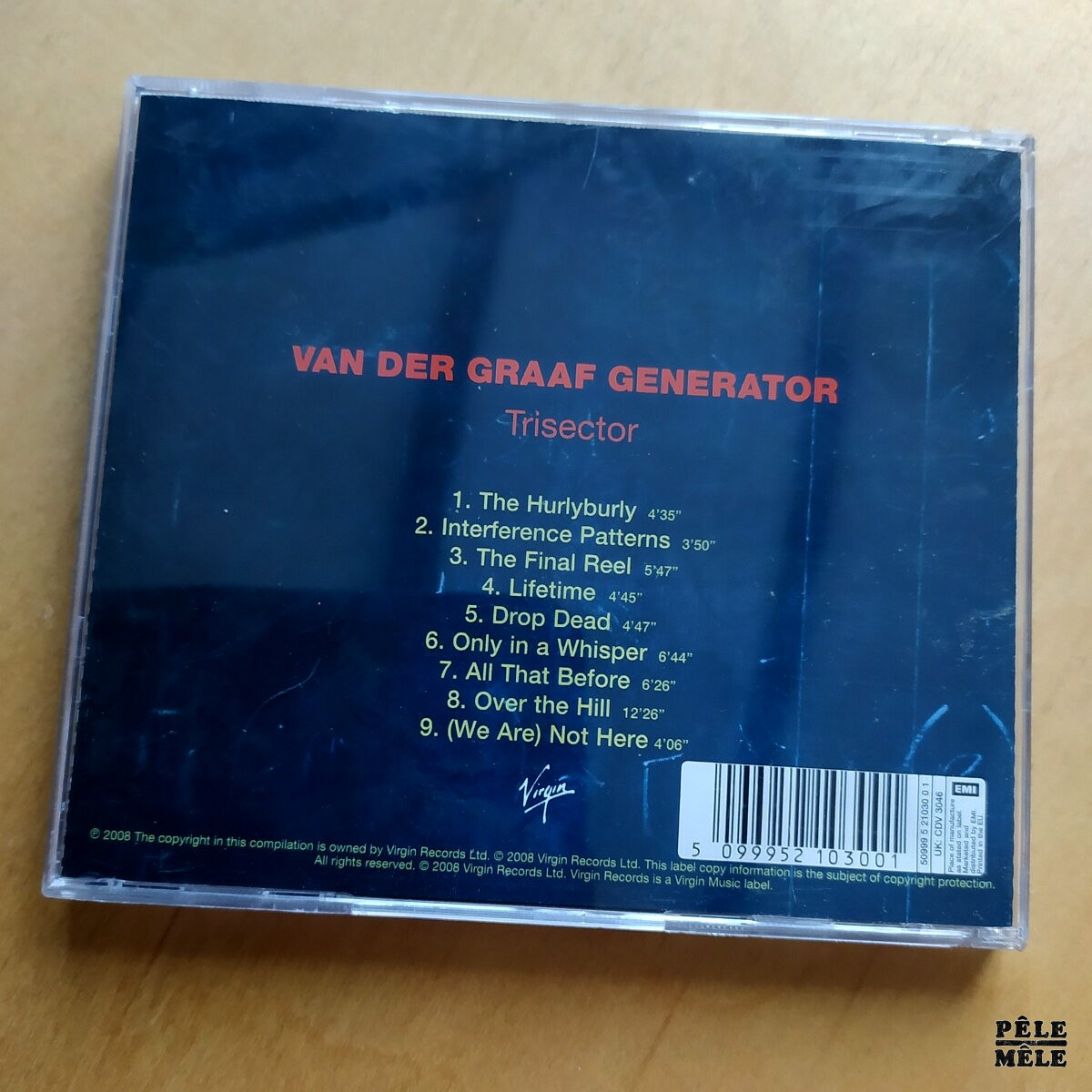 Van Der Graaf Generator "Trisector" (VIRGIN, 2008) - Pêle-Mêle Online