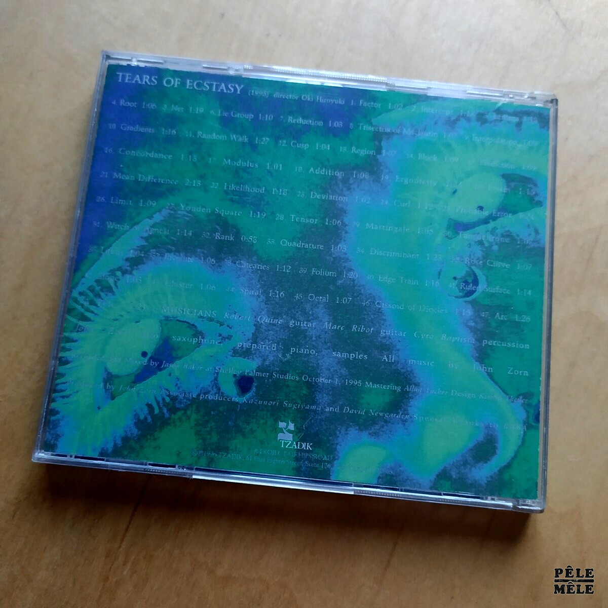 John Zorn "Filmworks V : Tears of Ecstasy" (TZDIK, 1996) - Pêle-Mêle Online