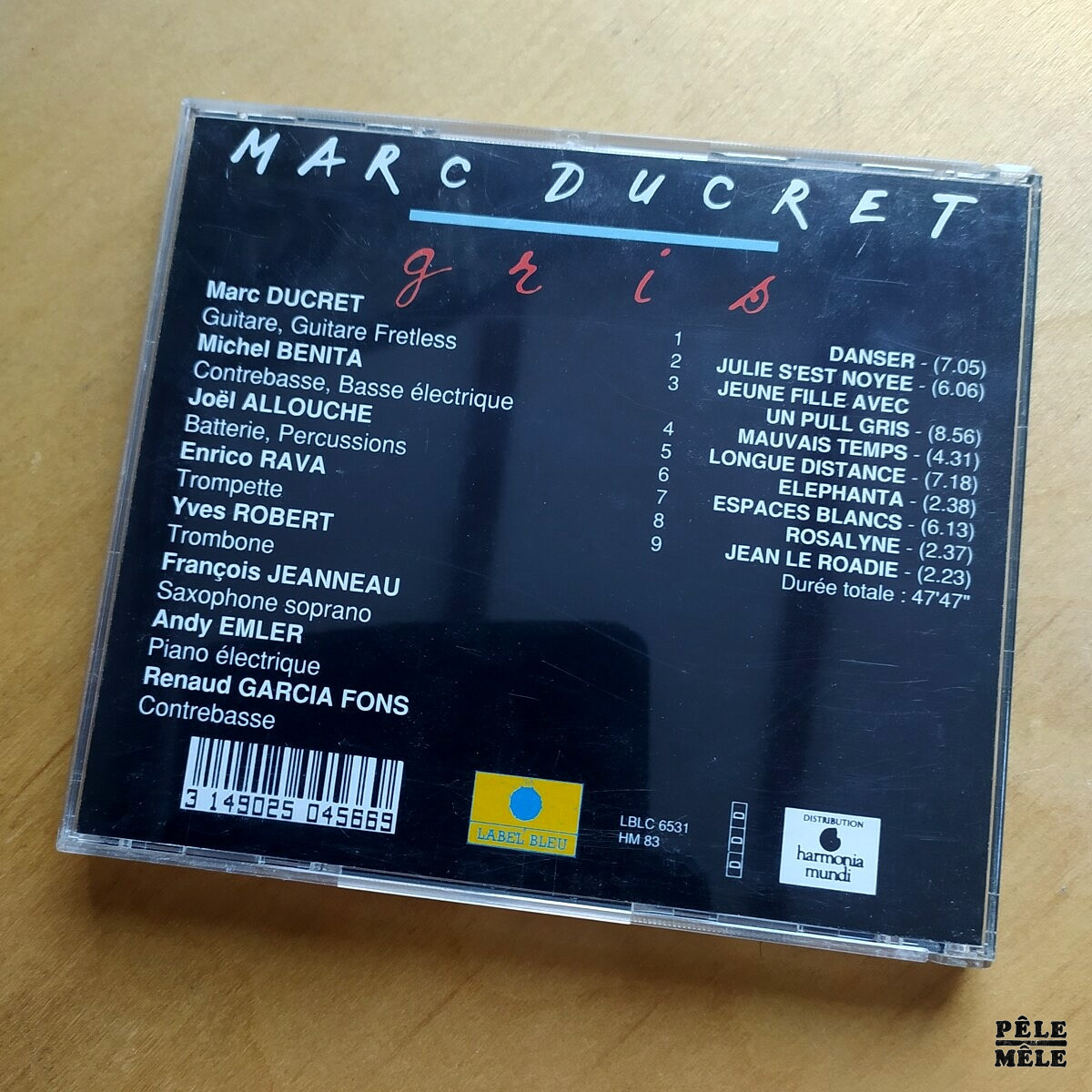 Marc Ducret "Gris" (LABEL BLEU, 1990) - Pêle-Mêle Online