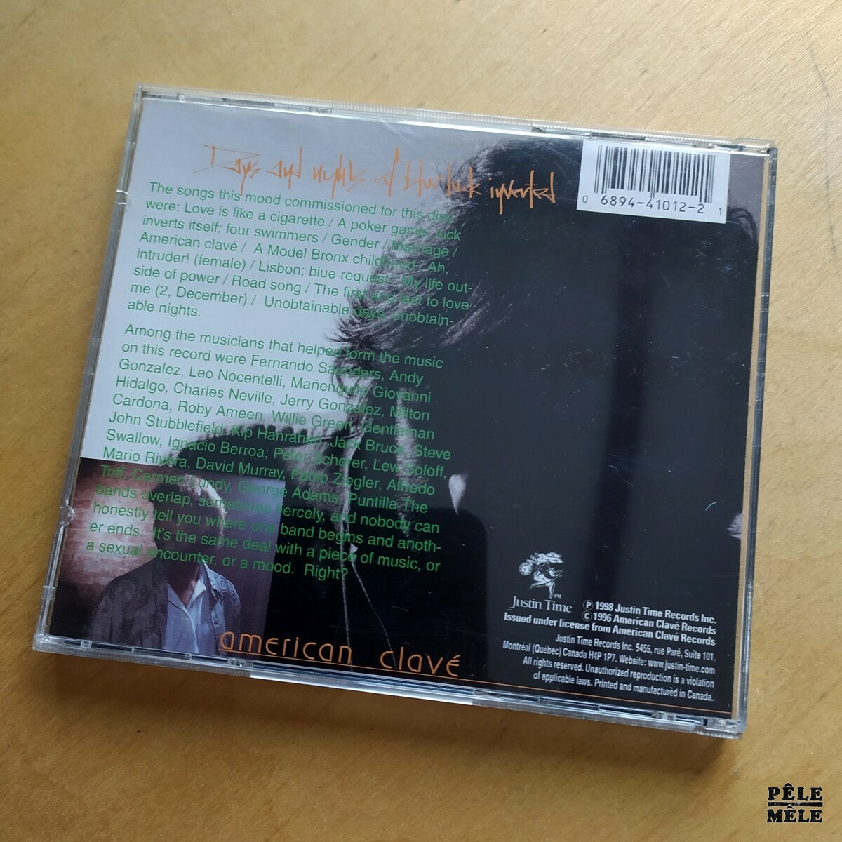 Kip Hanrahan "Days and Nights of Blue Luck Inverted" (AMERICAN CLAVÉ ...