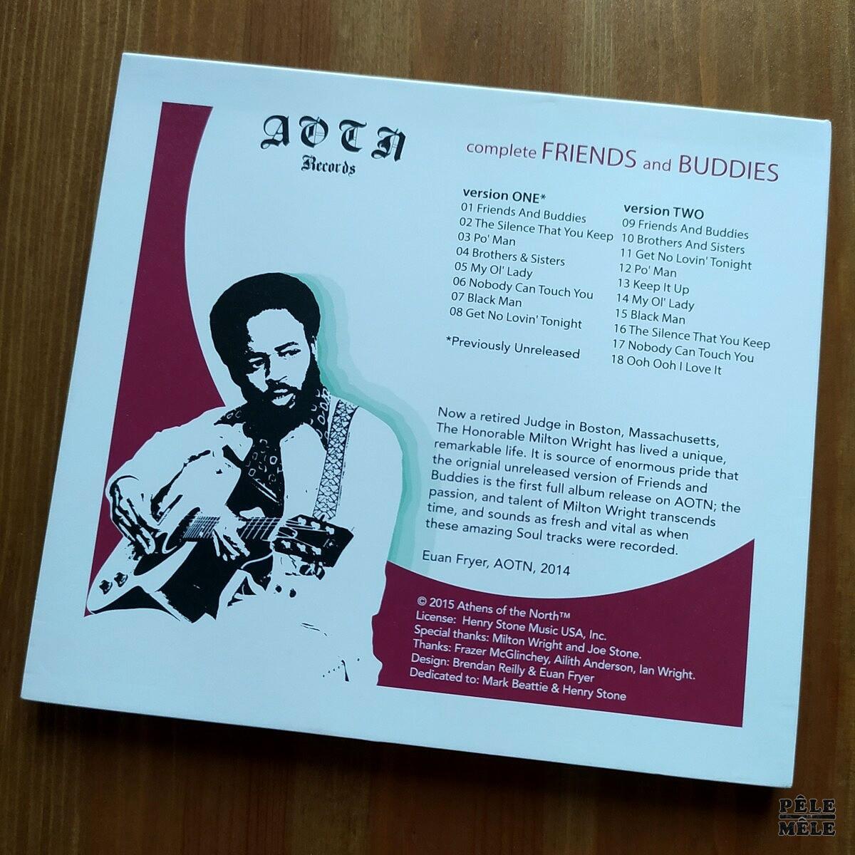 Milton Wright "Complete Friends and Buddies" (ALSTON, 1975) - Pêle-Mêle ...