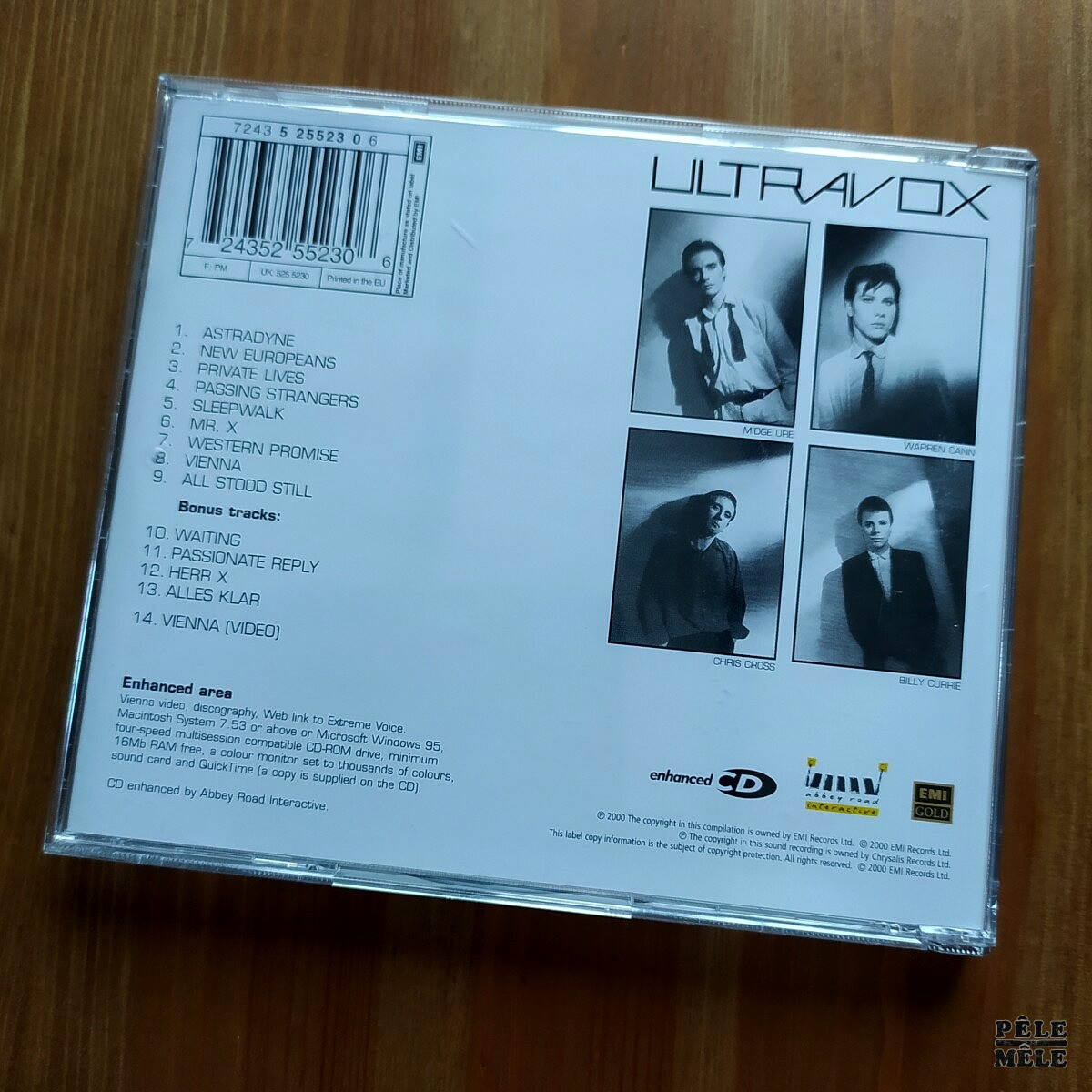 Ultravox "Vienna" (CHRYSALIS, 1980) - Pêle-Mêle Online